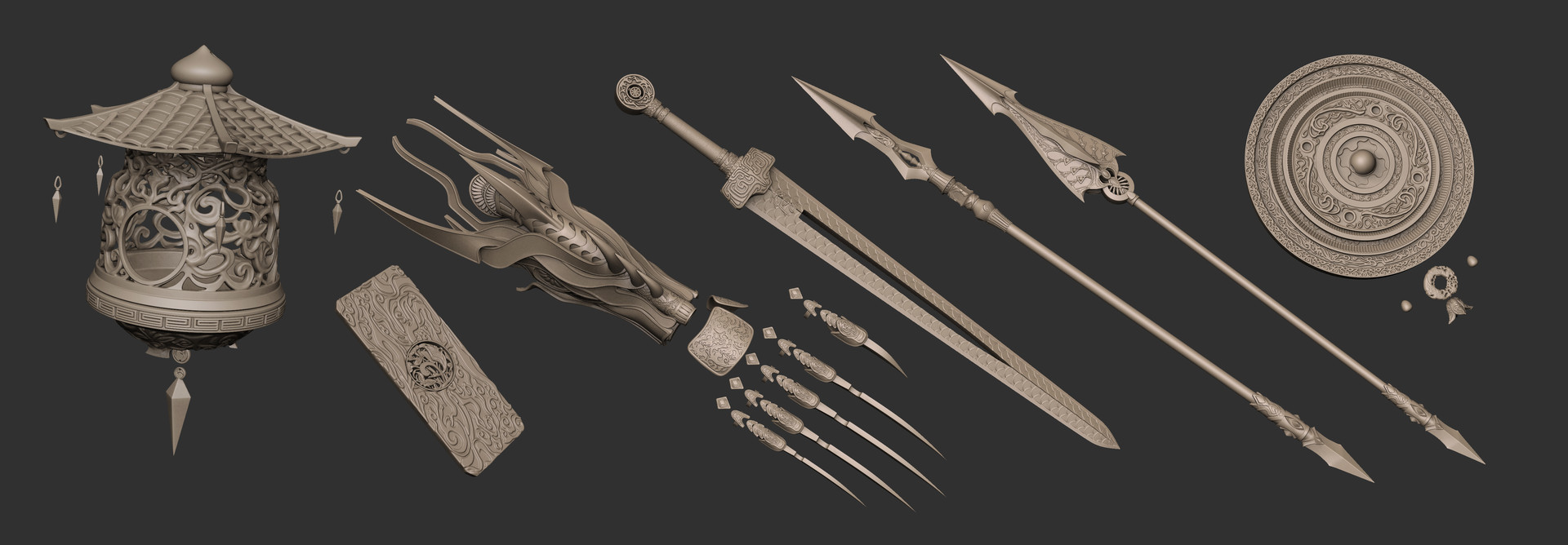 ArtStation - Weapons 2016
