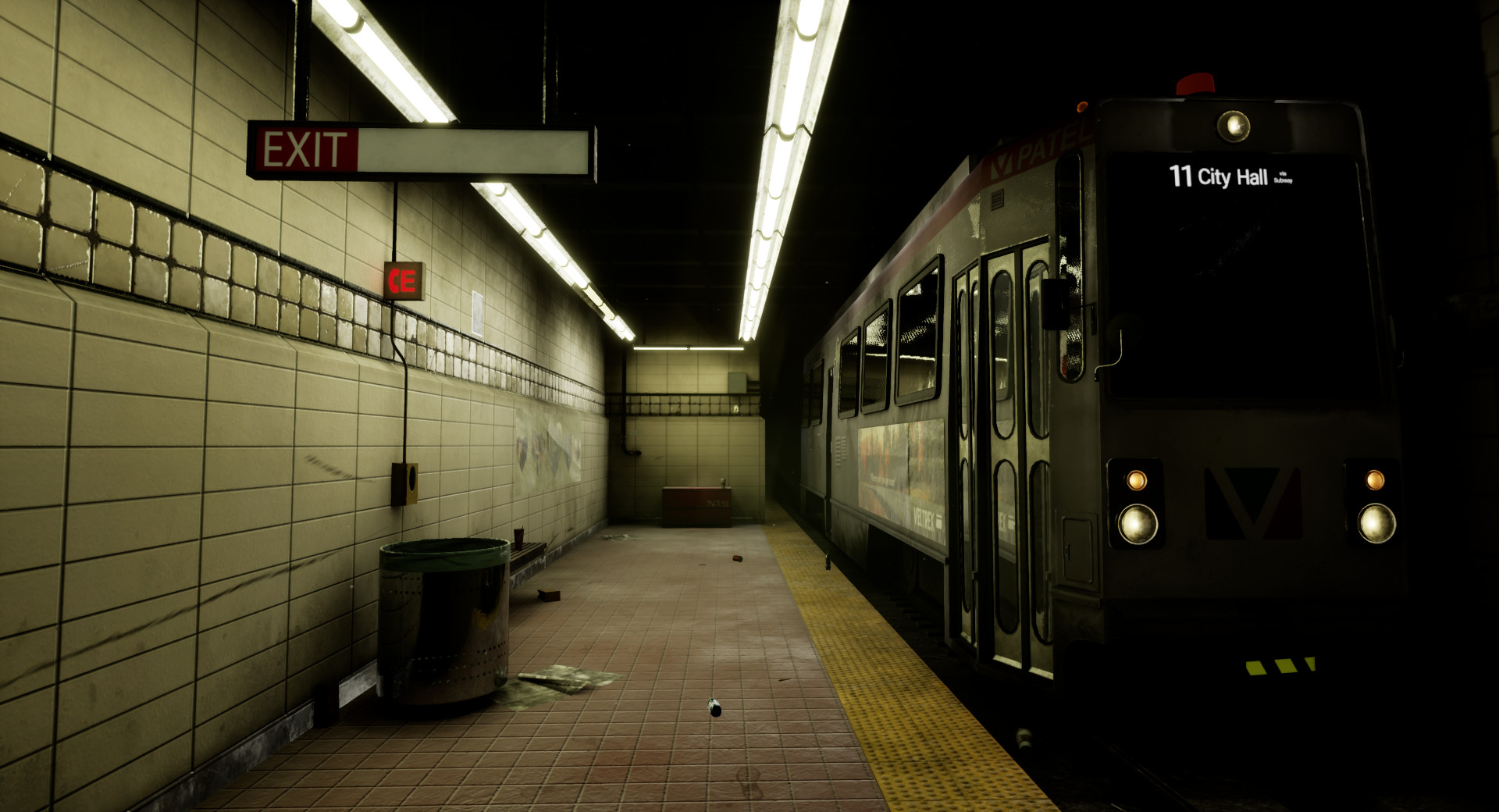 ArtStation - The Trolley Stop