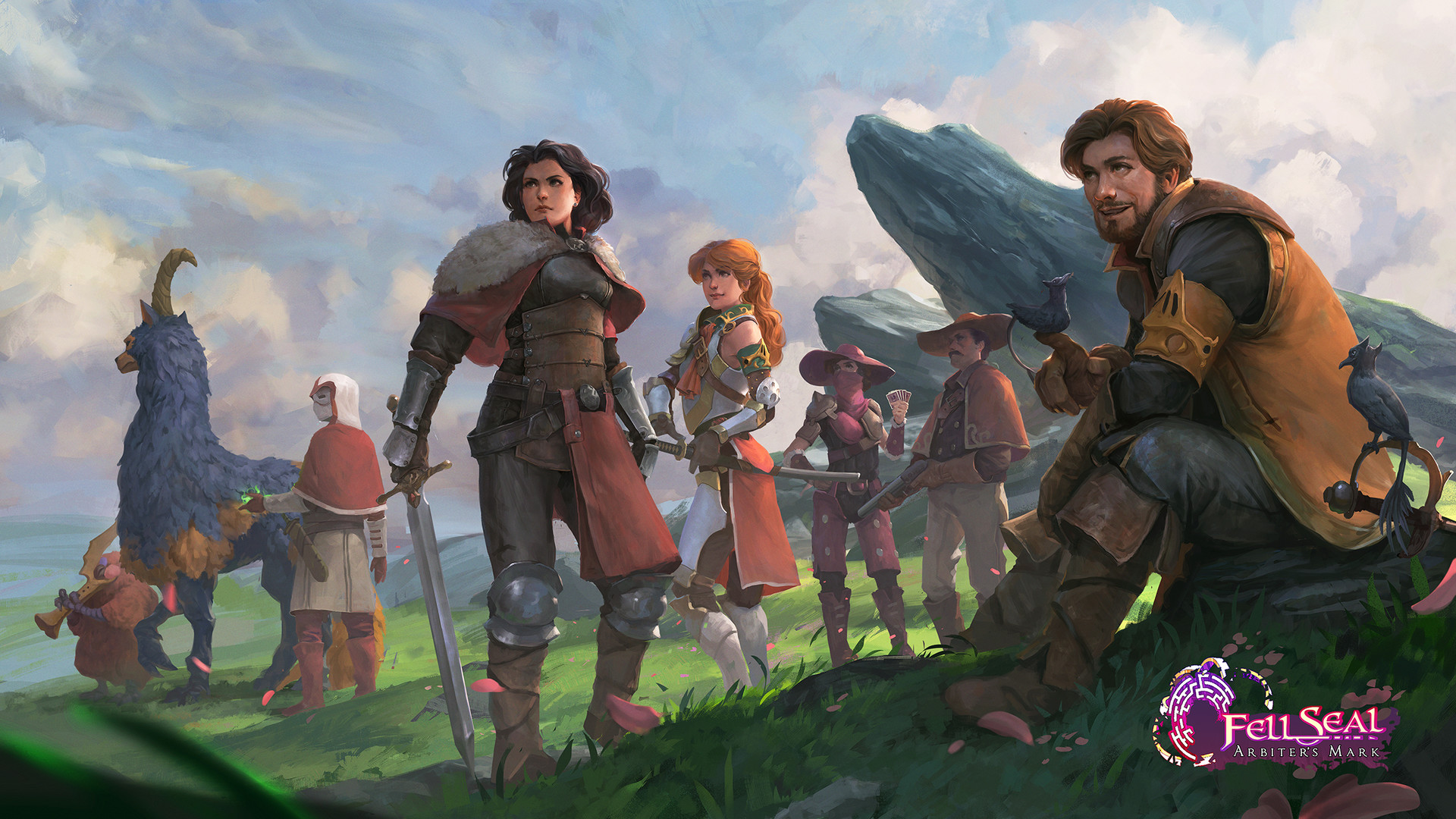 ArtStation - Fell Seal splash art