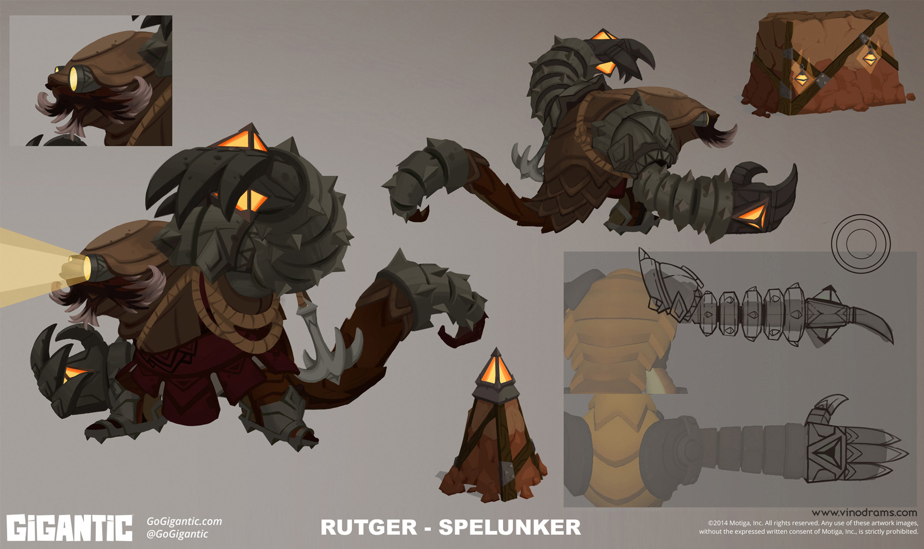 Vinod Rams - Gigantic Character Skins III