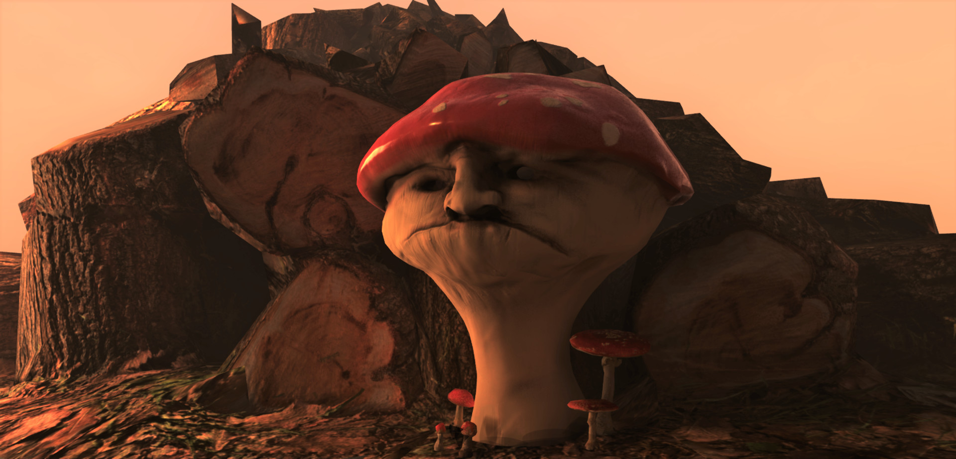 ArtStation - Mushroom Creature