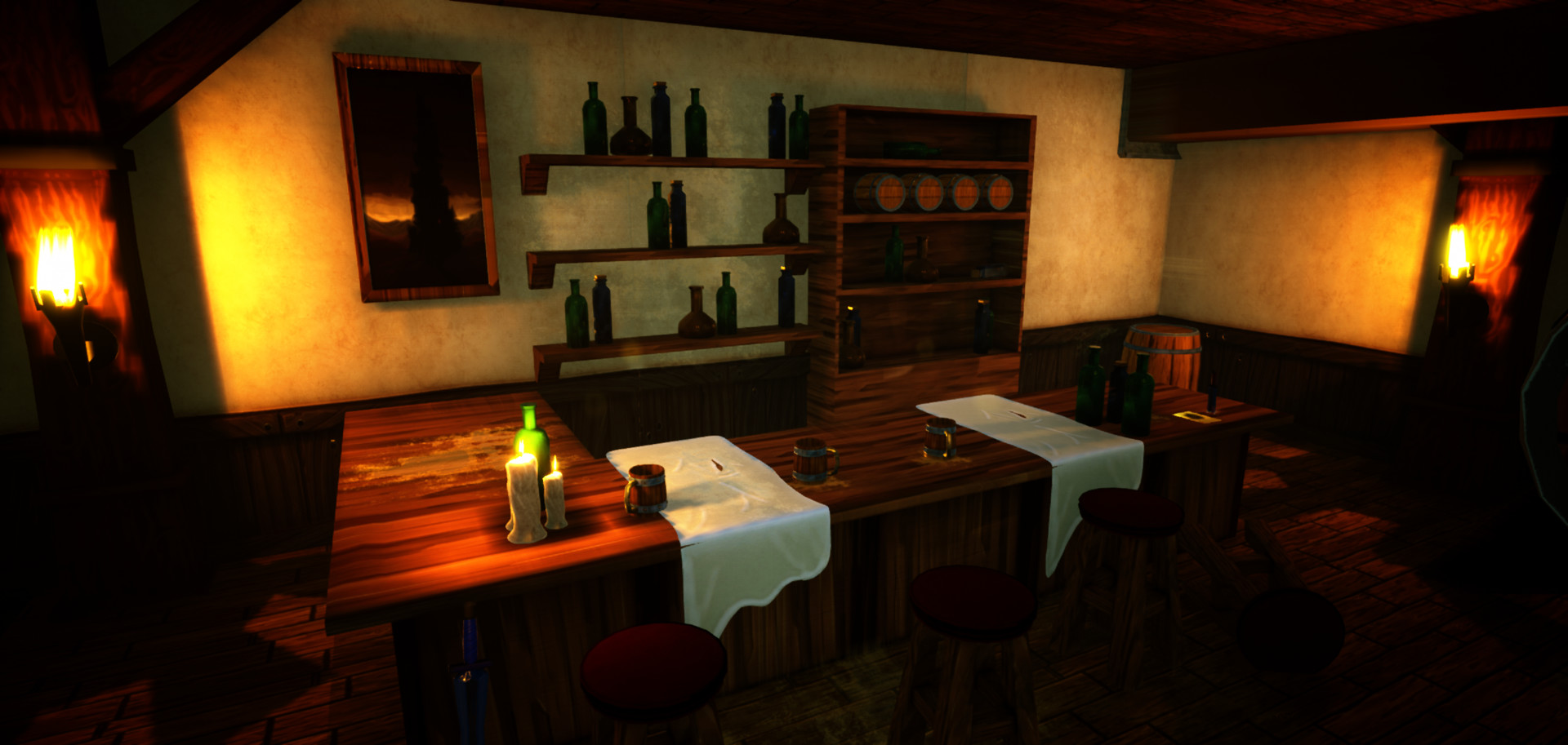 ArtStation - Stylized Tavern