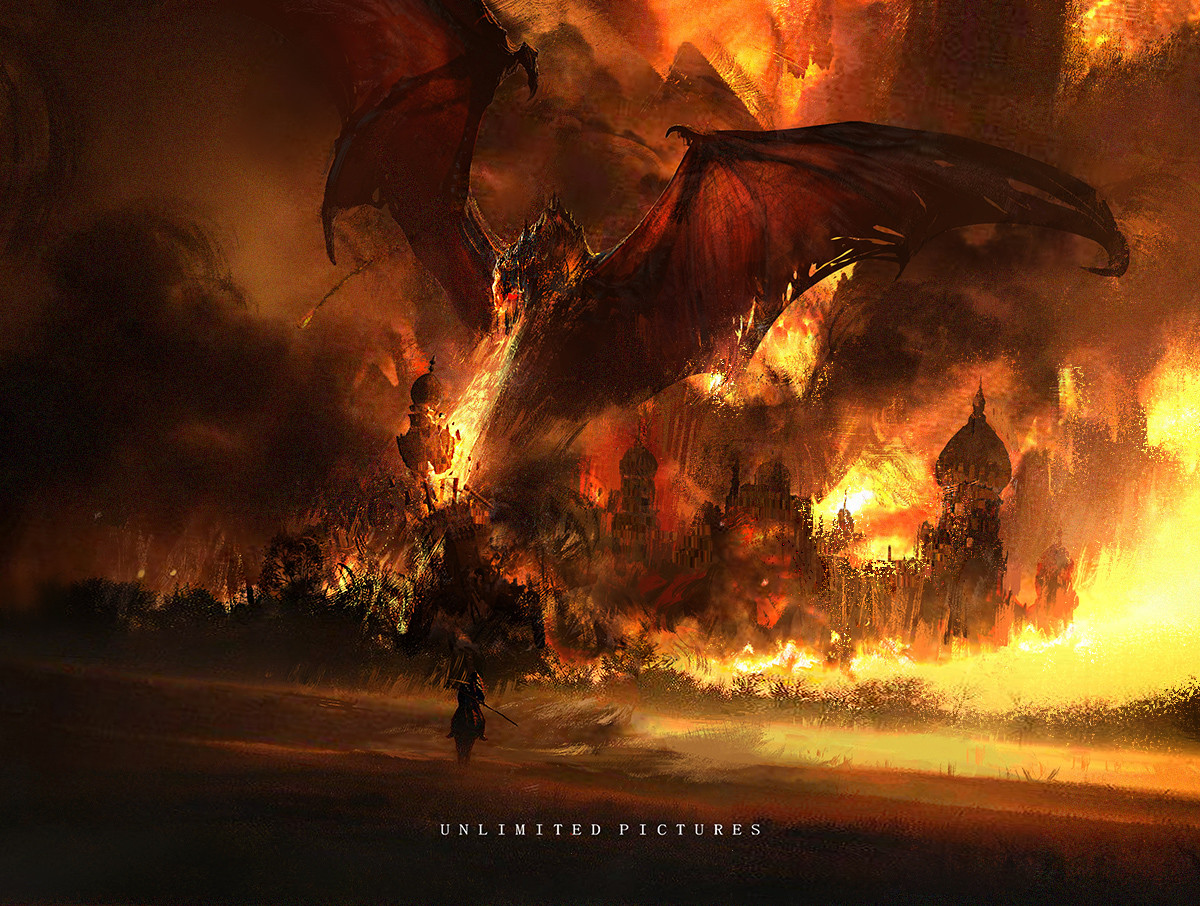 "Burn it All" by Flint Chen : r/DragonFanArt