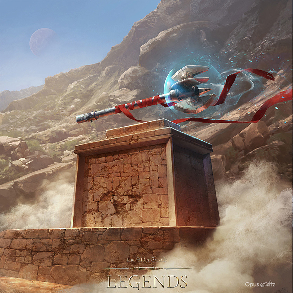Sentinel Battlemace by Bjorn Hurri : r/ImaginaryTamriel