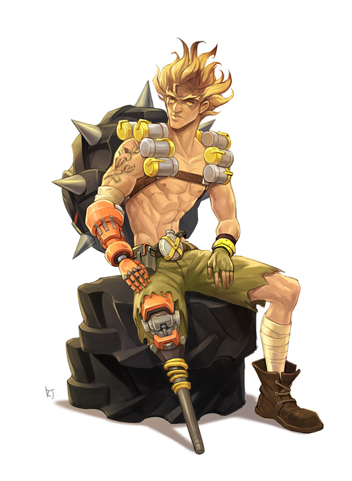 ArtStation - Junkrat fanart
