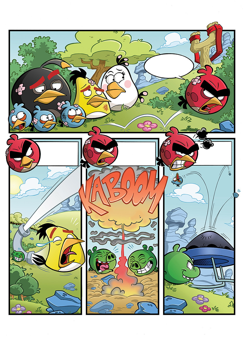 Davide Percoco - Angry Birds comics