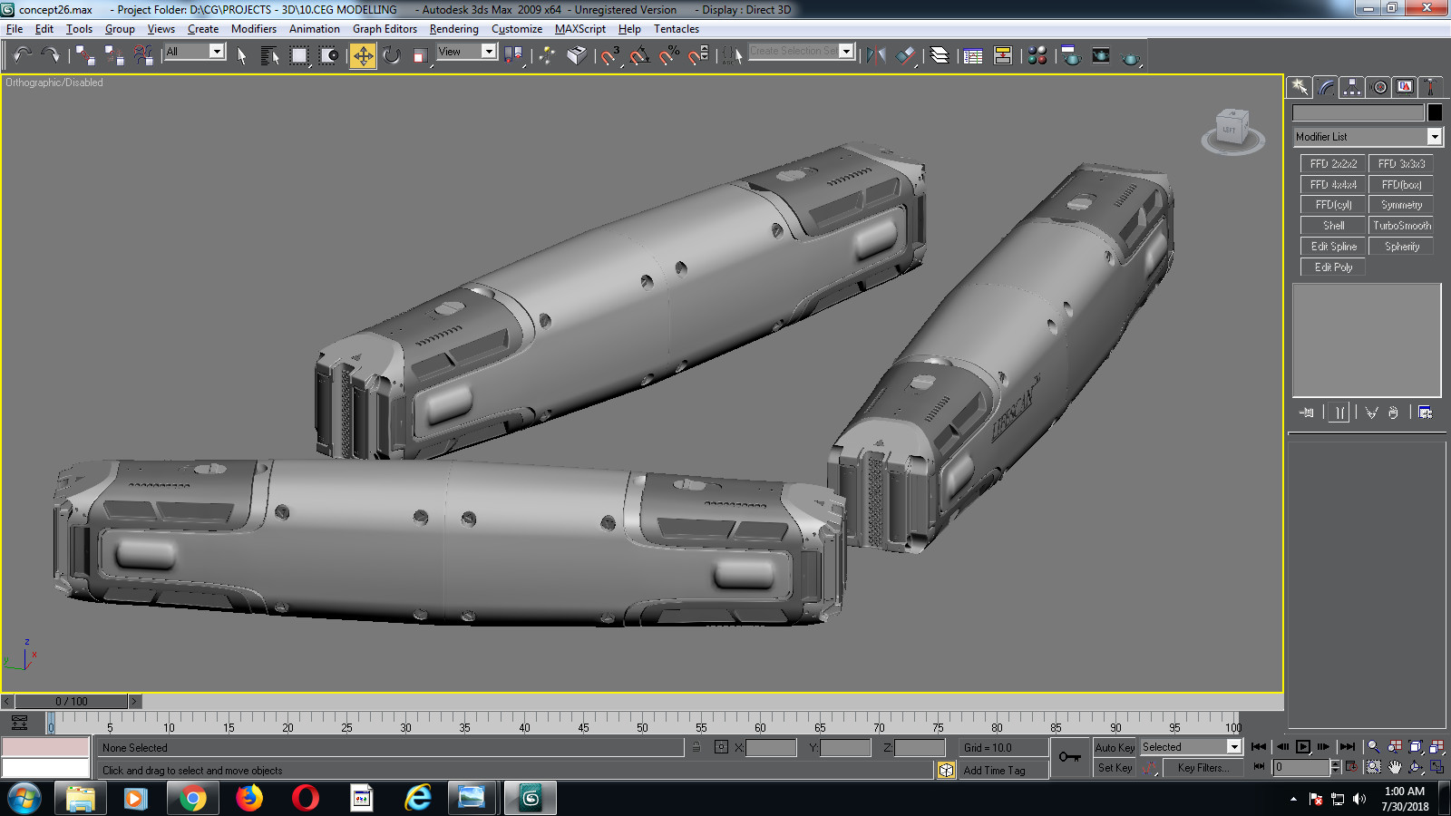 ArtStation - SUB DIV. MODELLING
