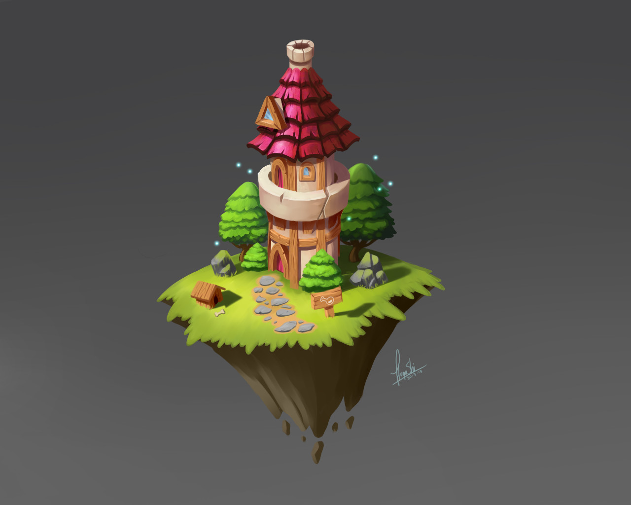 ArtStation - Magic House Demo