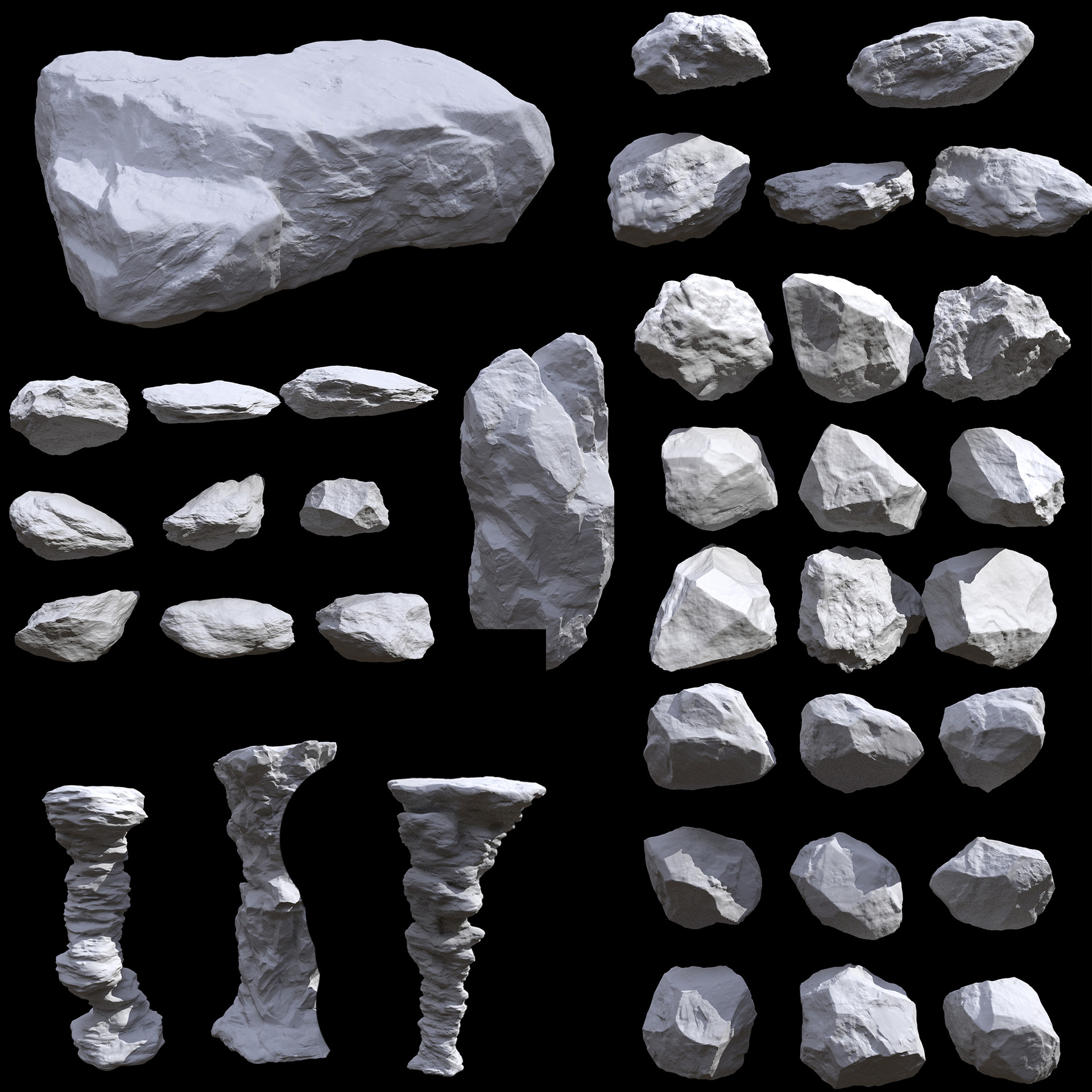ArtStation - Rock_pack