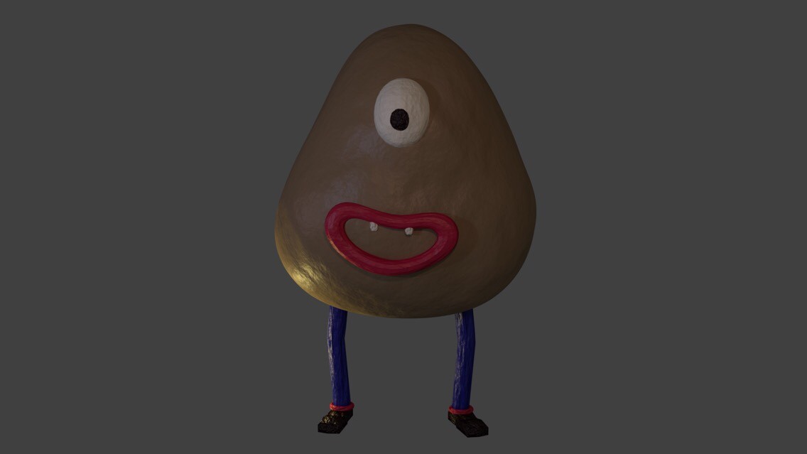 ArtStation - Clay Potato Man