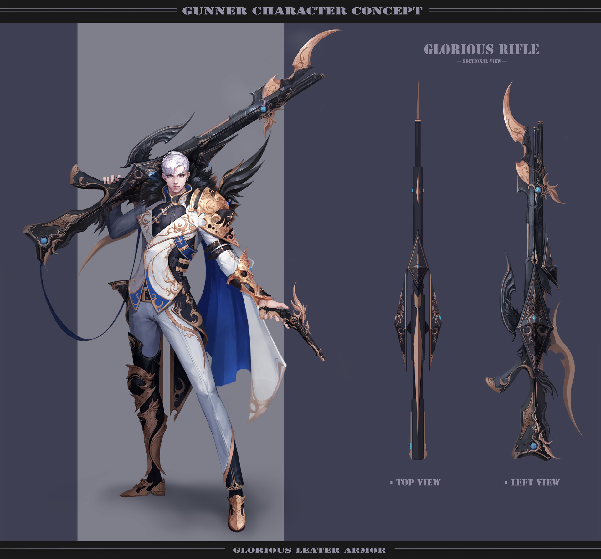 ArtStation - Gunner Character Concept