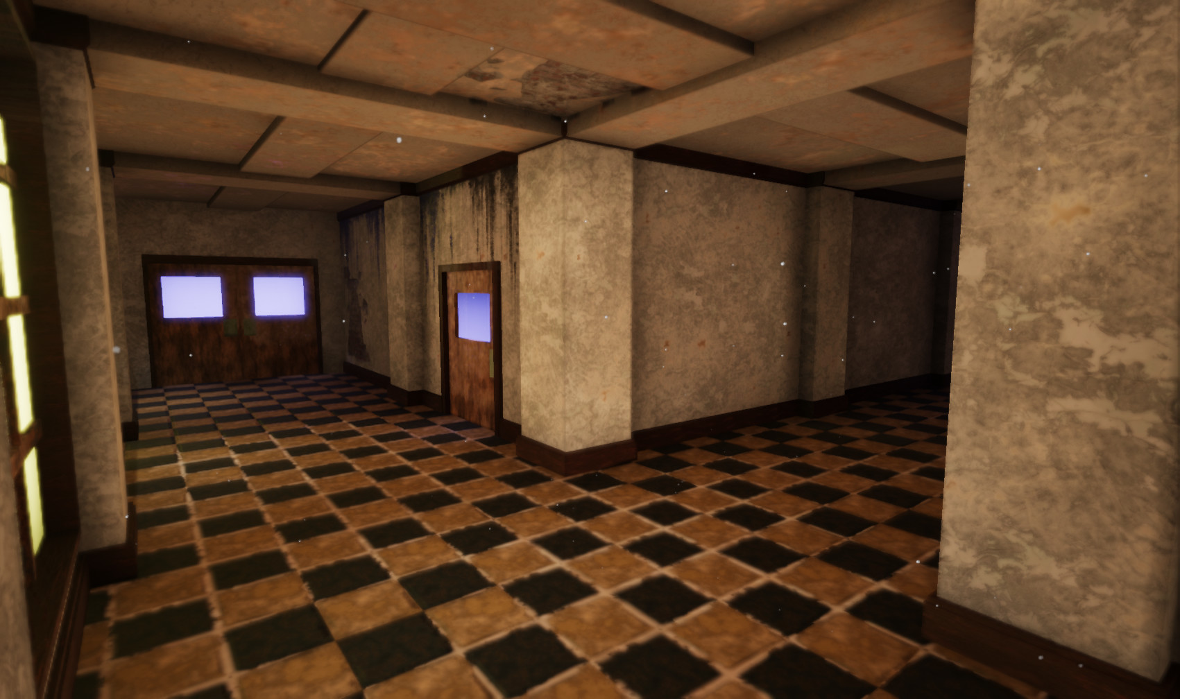 Haunted Asylum Hallways