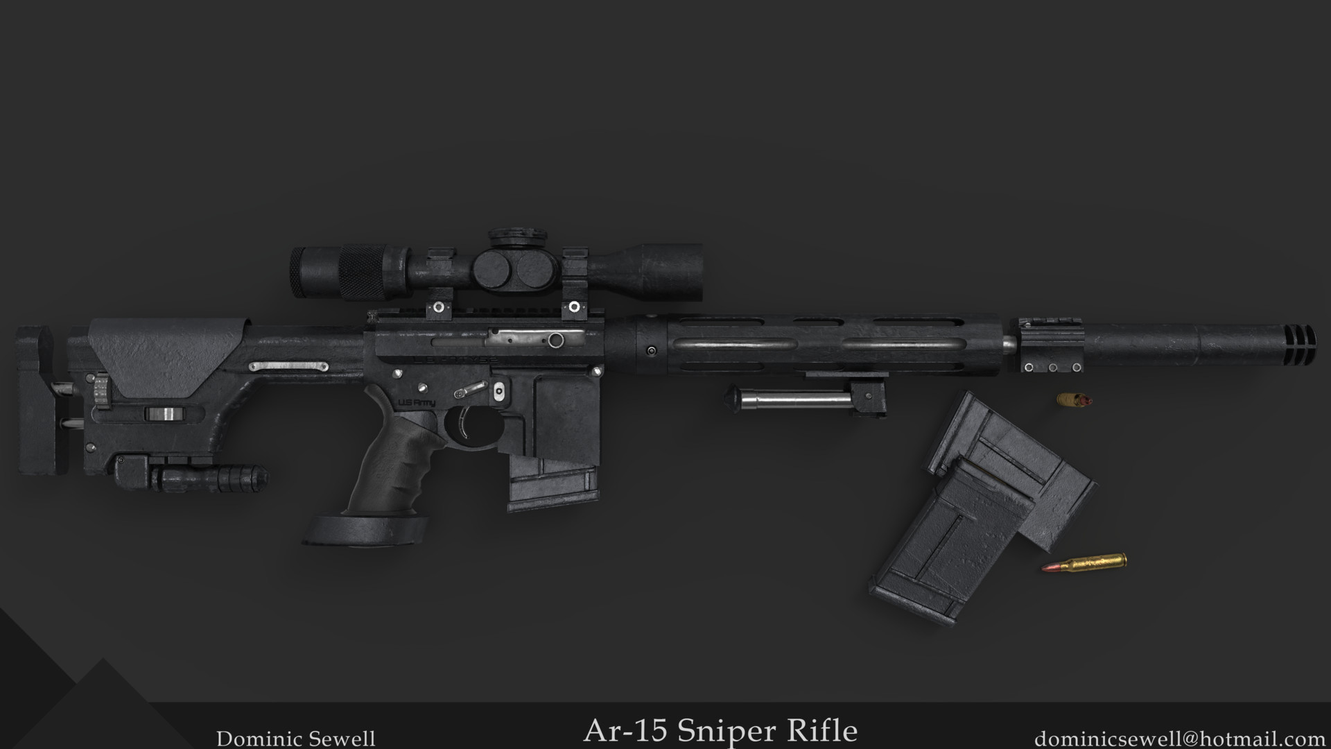 Dominic Sewell - AR-15 Sniper Rifle