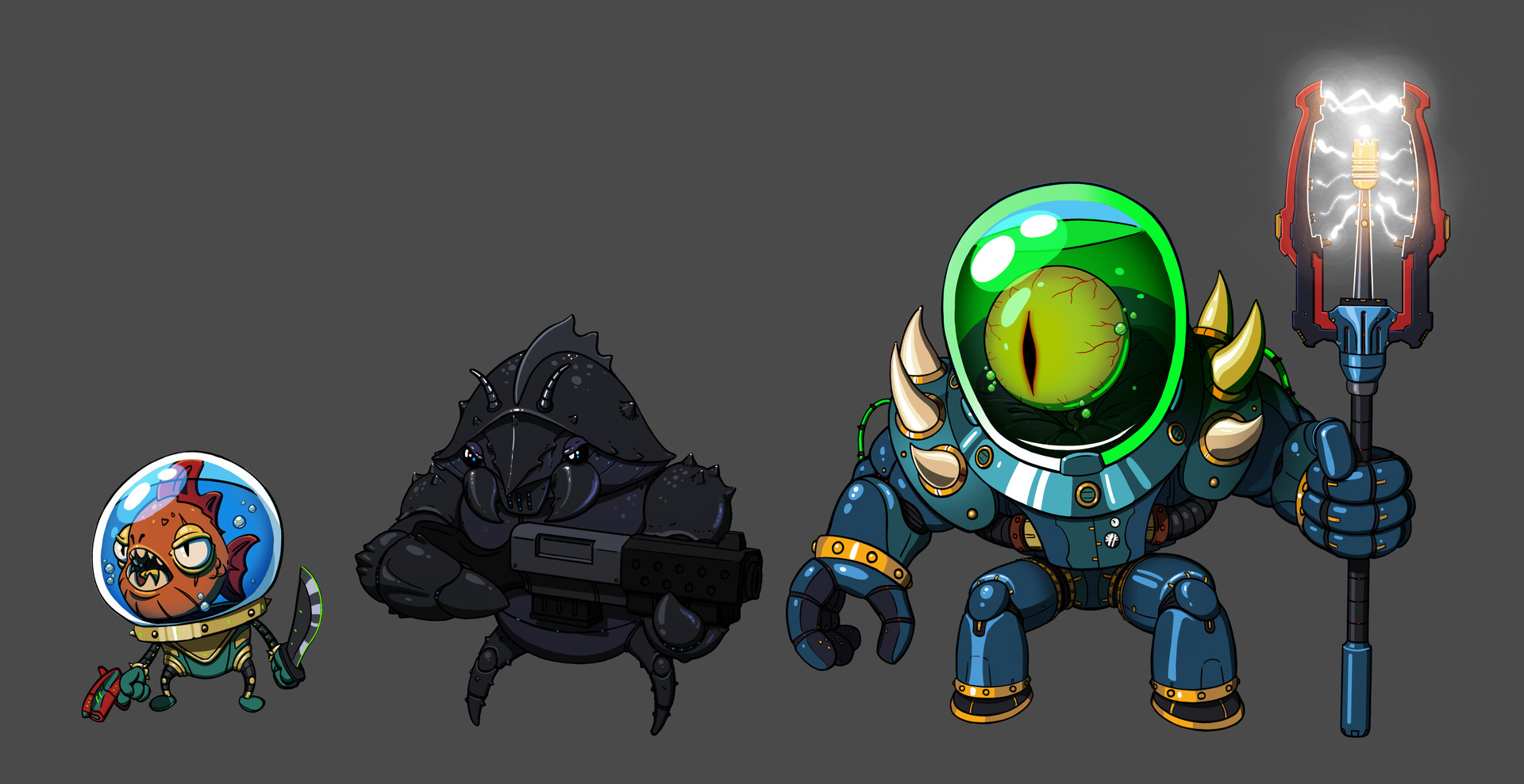 ArtStation - Personal Project : Space Raiders