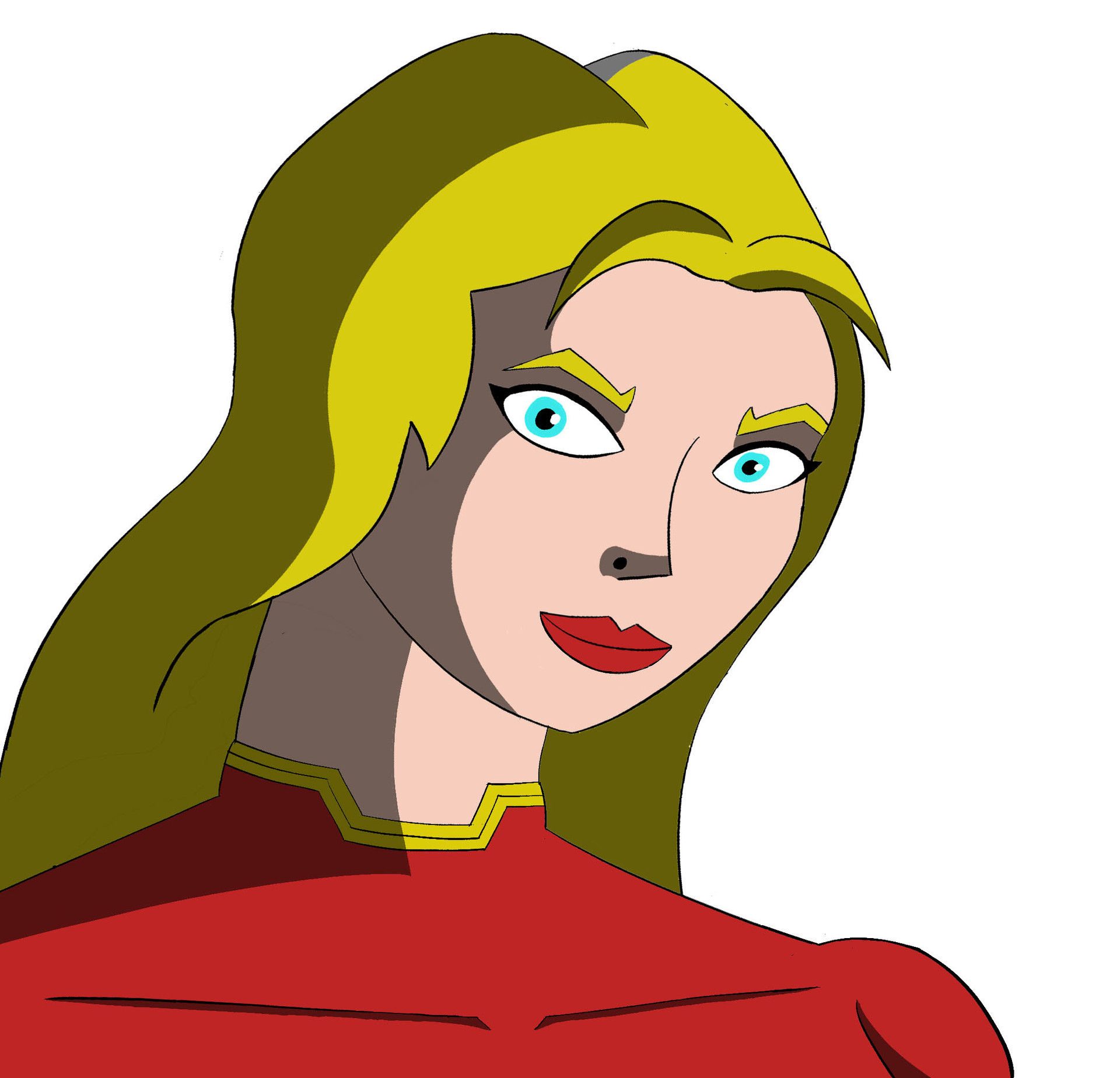 ArtStation - Captain Marvel Headshot