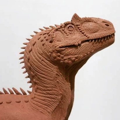 ArtStation - Allosaurus sculpture