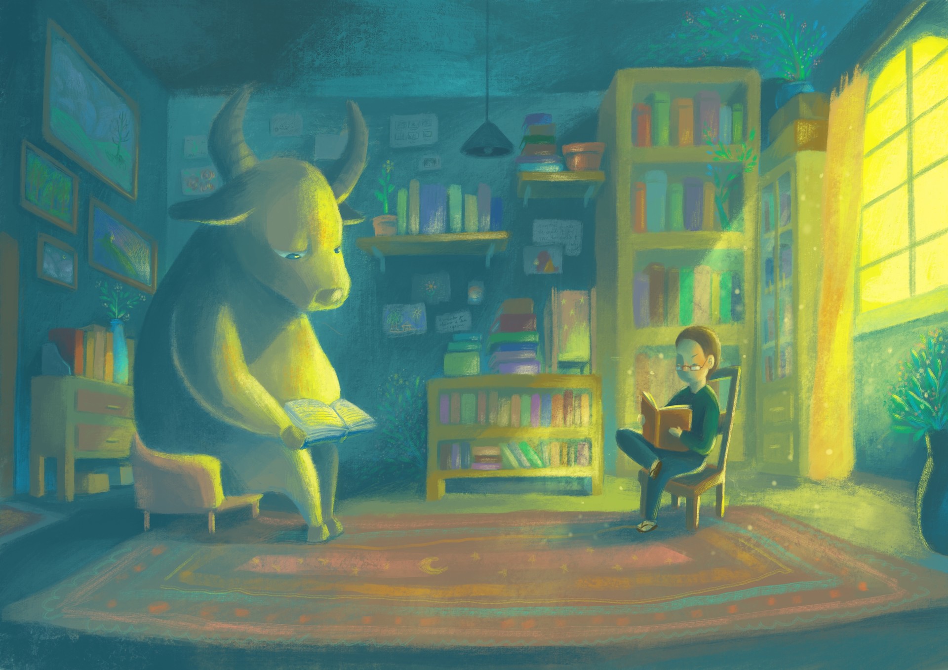 ArtStation - Reading Time