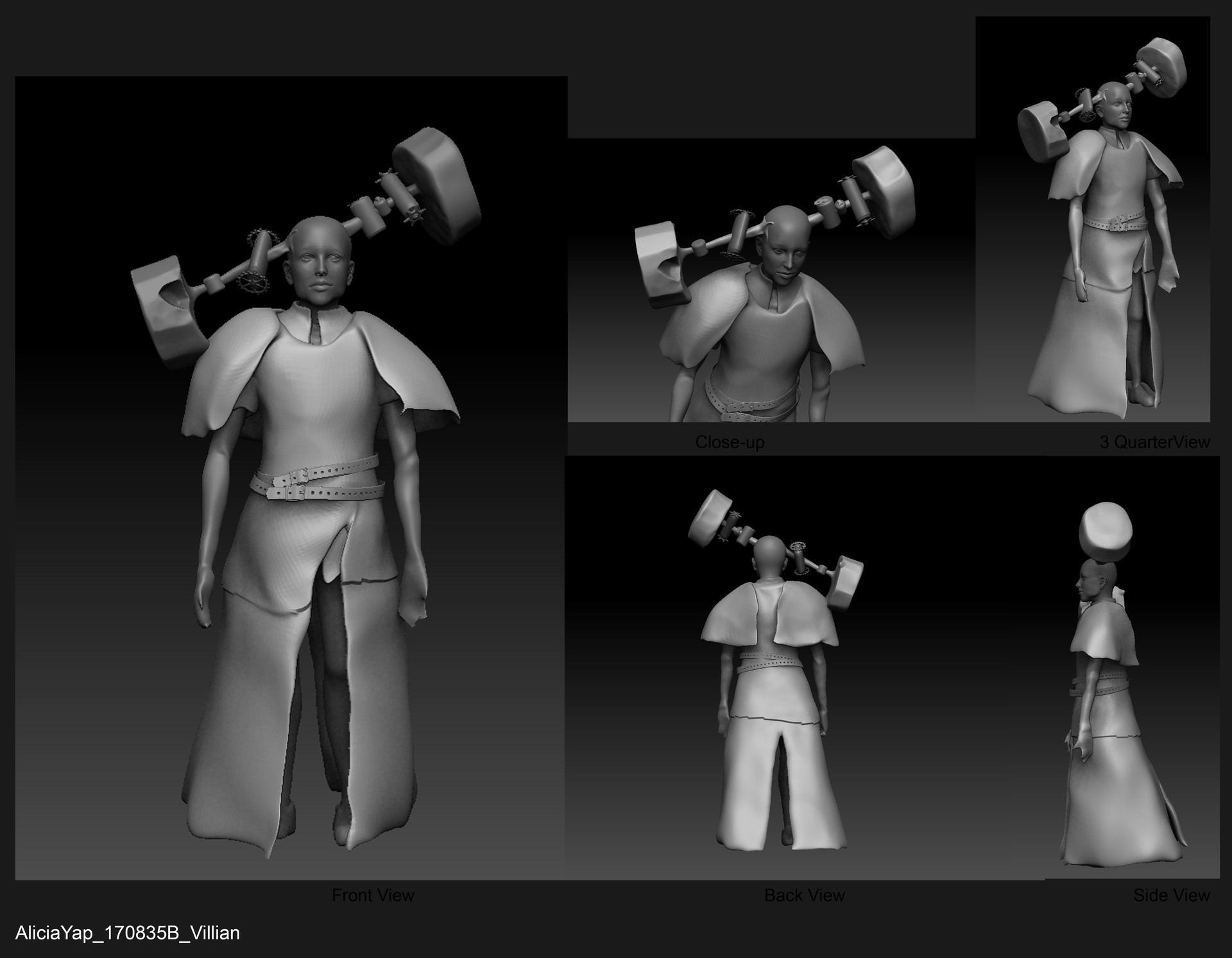 ArtStation - Villian model