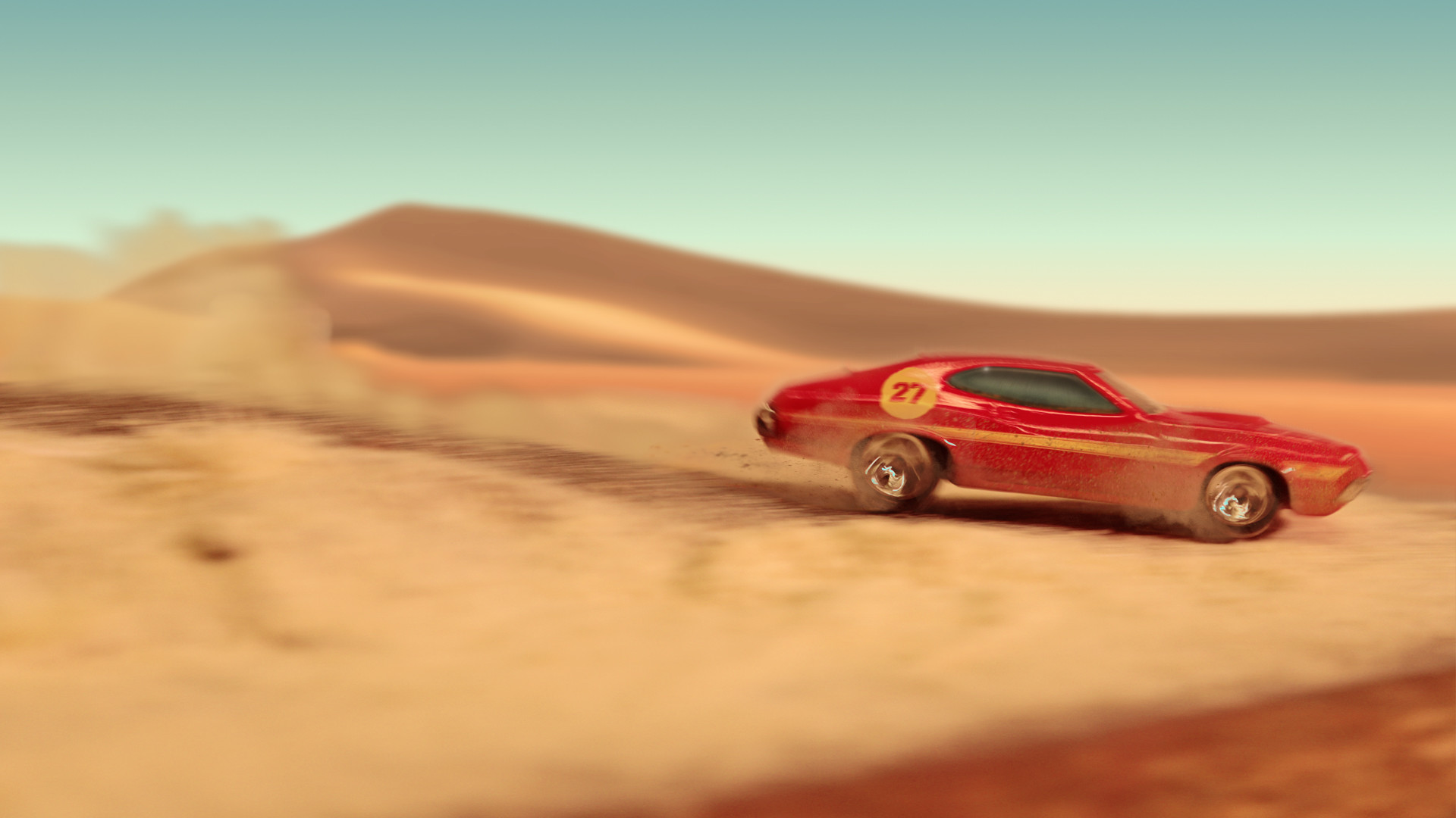 ArtStation - Desert Race #1