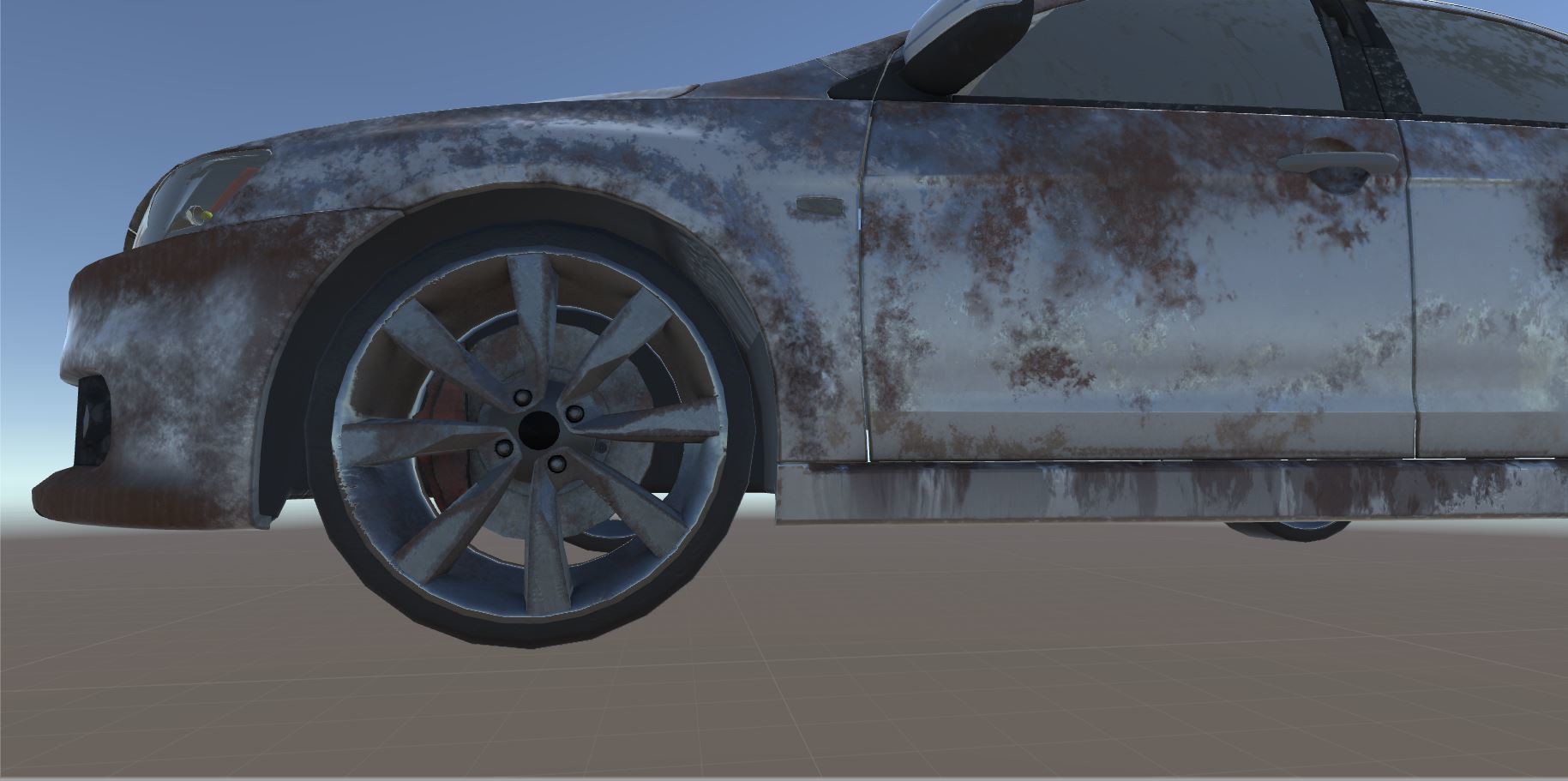 Kanishk Dhanker - Rusty Mitsubishi Lancer Evolution