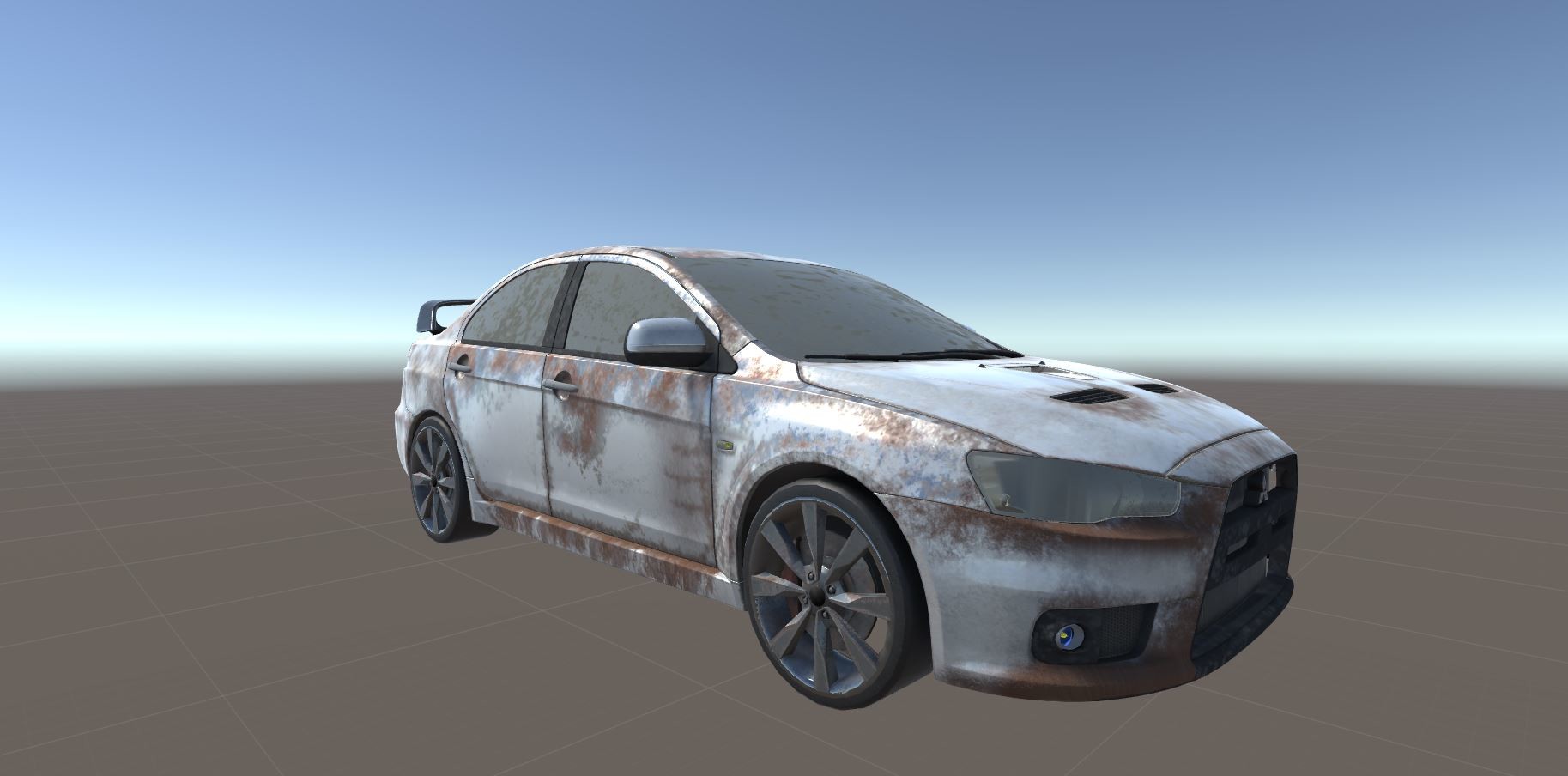 Kanishk Dhanker - Rusty Mitsubishi Lancer Evolution