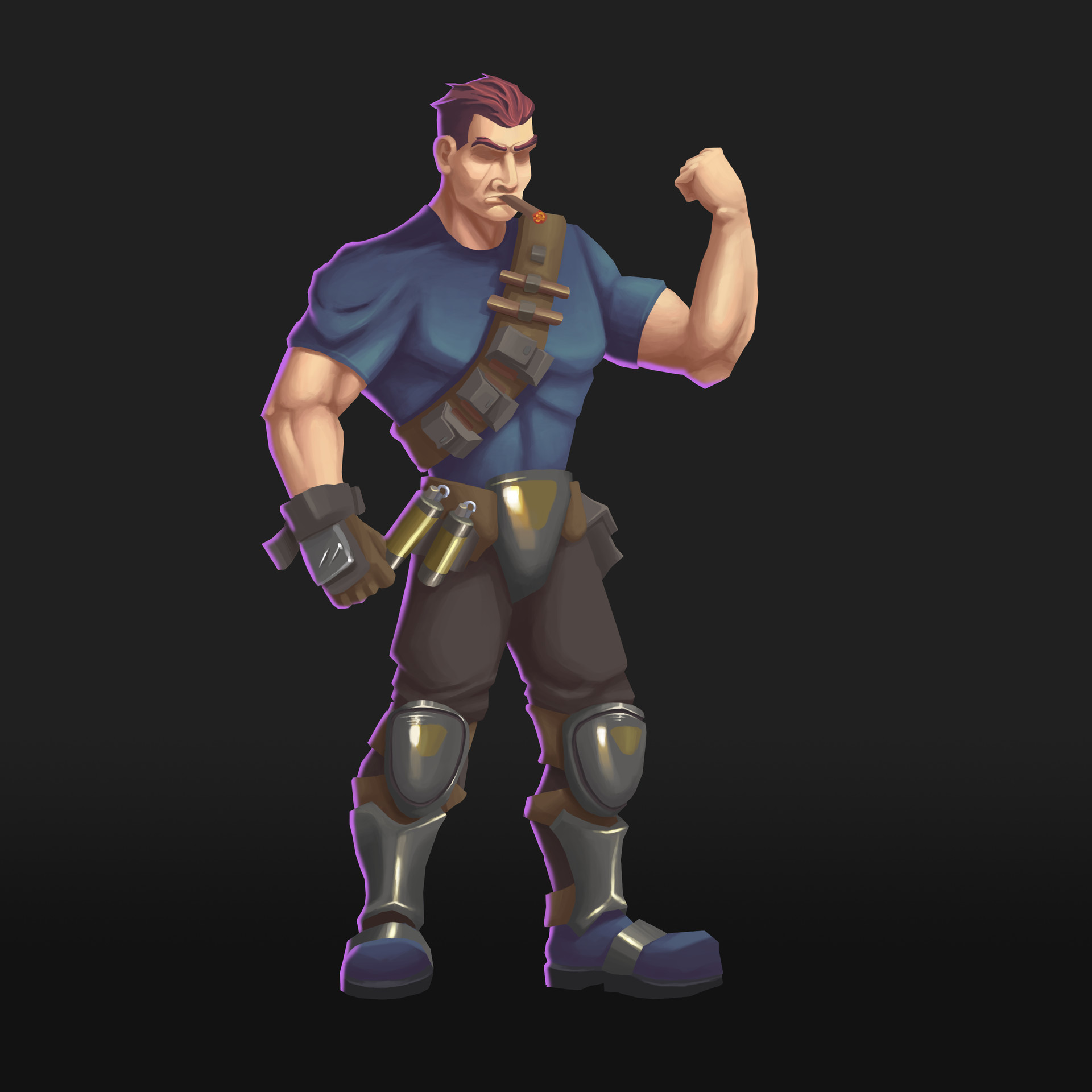 ArtStation - Try Hard - Character design eps.1