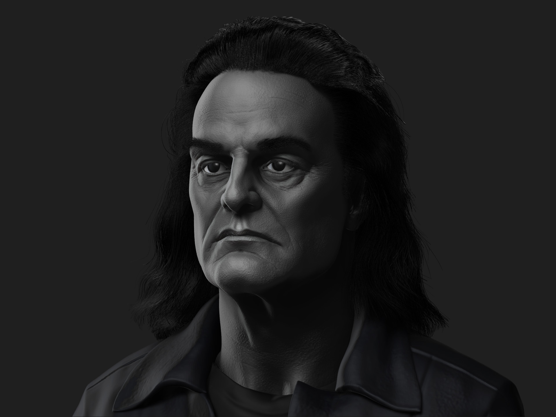 ArtStation - "Bad Cooper" from Twin Peaks Season 3 (WIP)