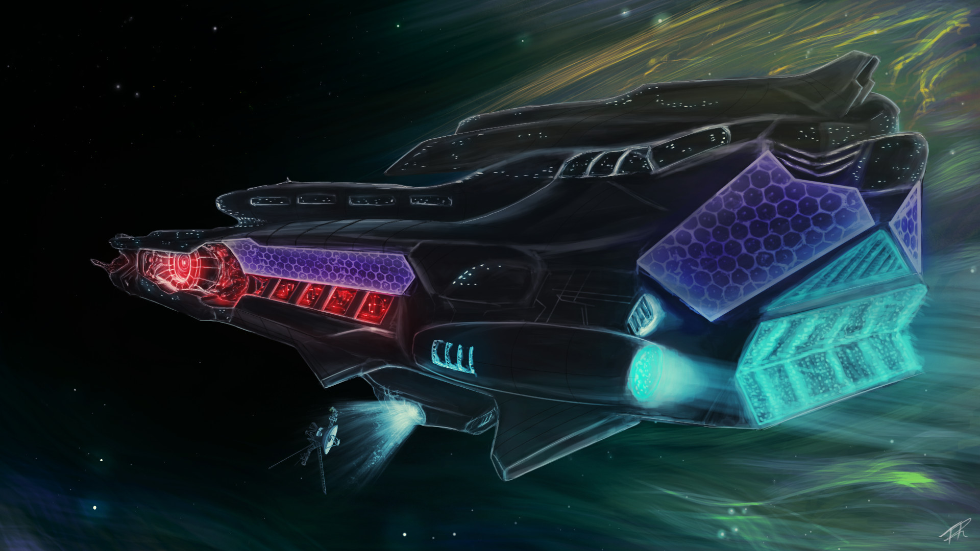 ArtStation - Drifting into The Void