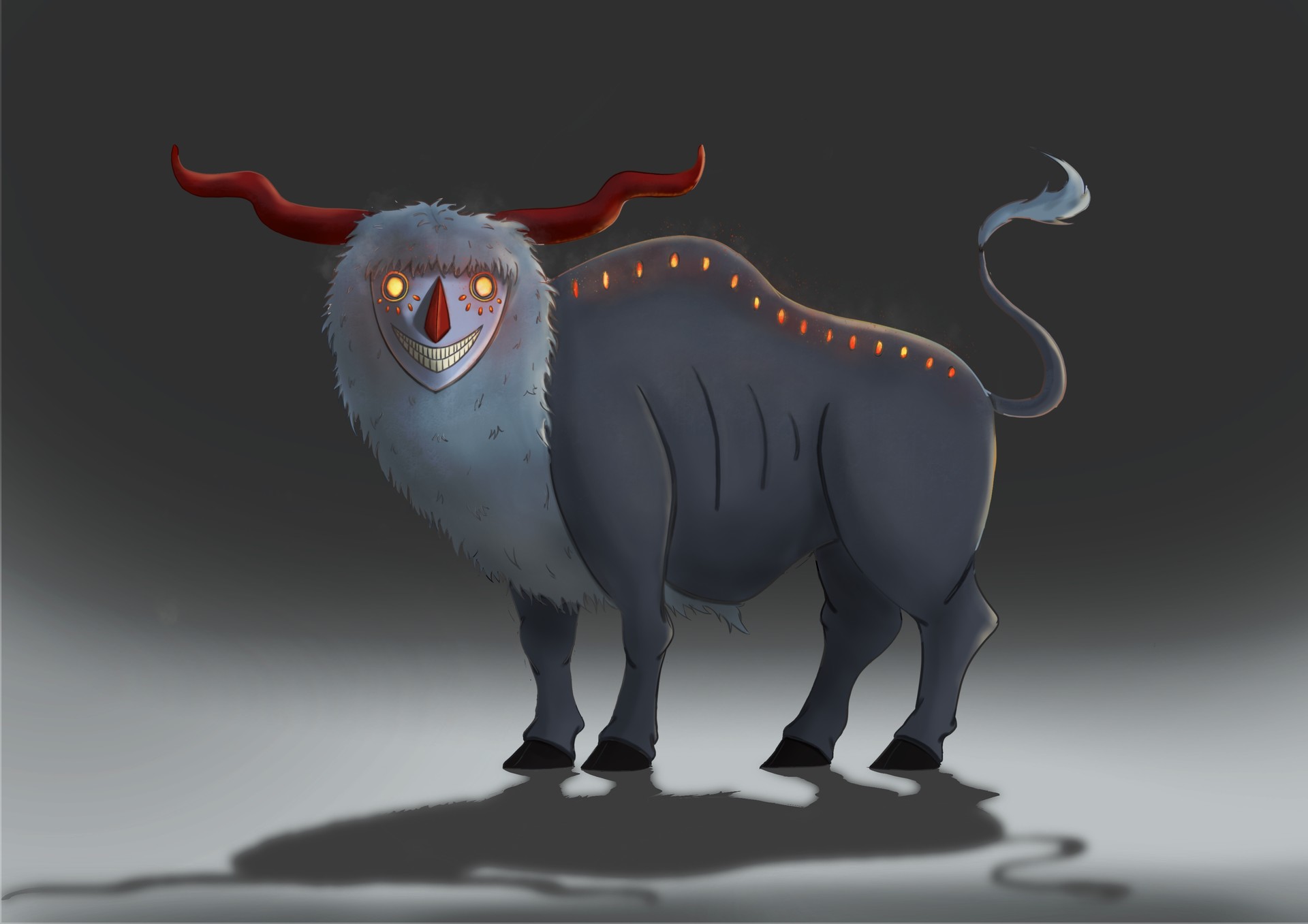ArtStation - The Ox from Hell