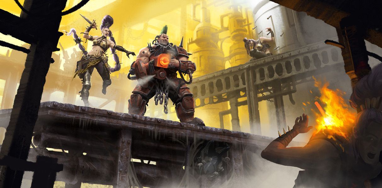 ArtStation - Necromunda - Escher vs Goliath 2