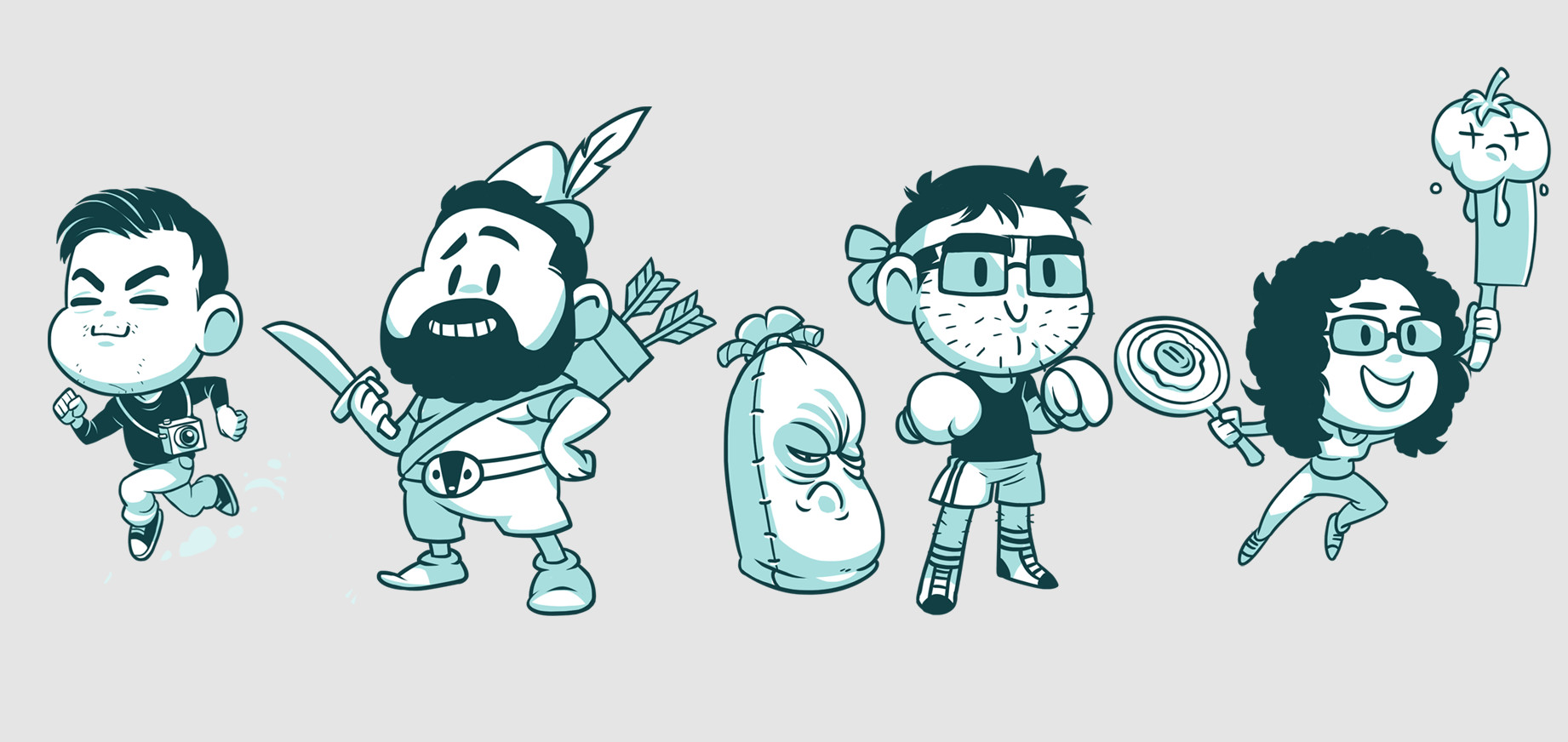 ArtStation - Chibis Caricatures