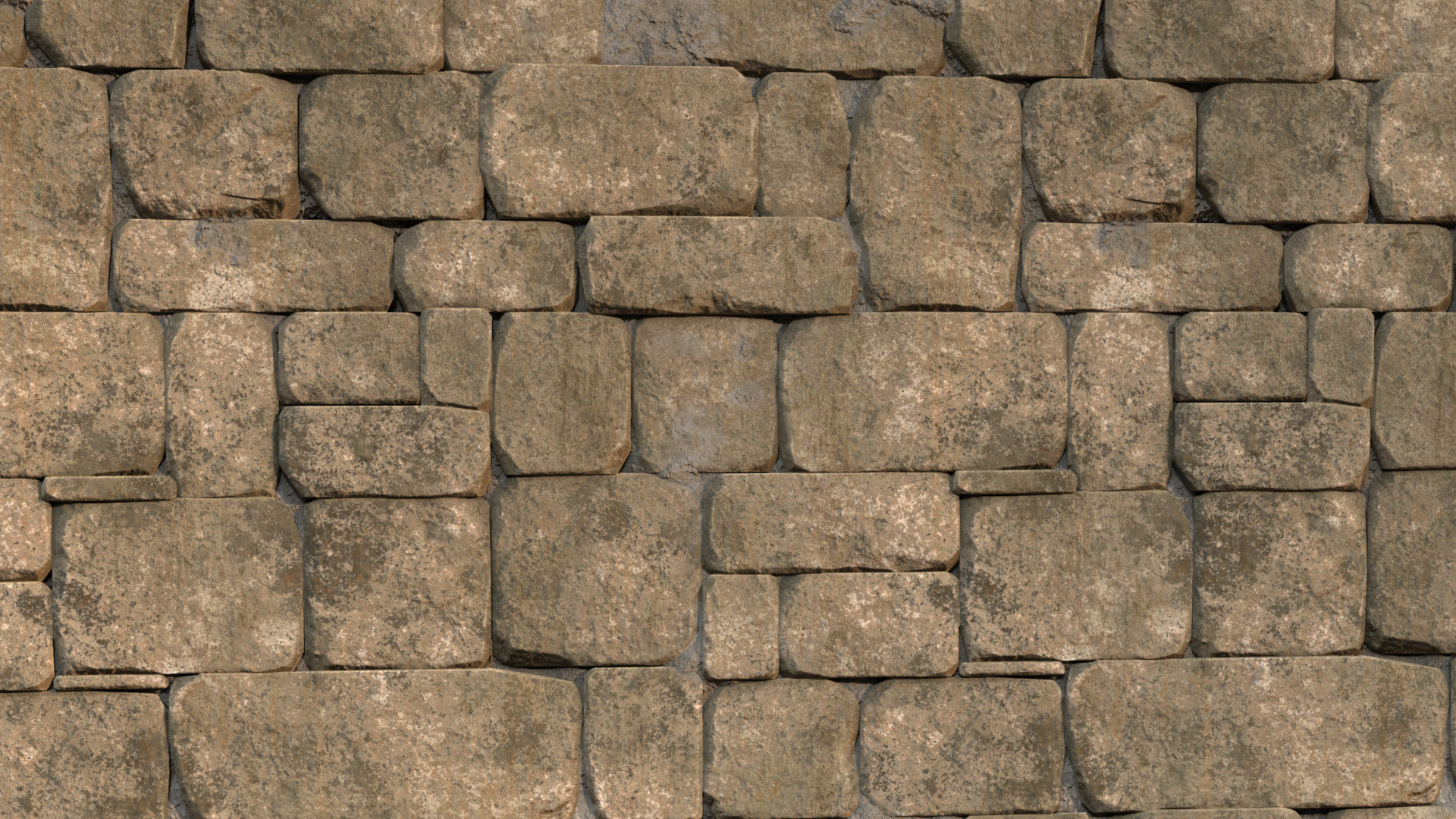 Arvin Villapando - Stony Brick Wall Material & Tutorial