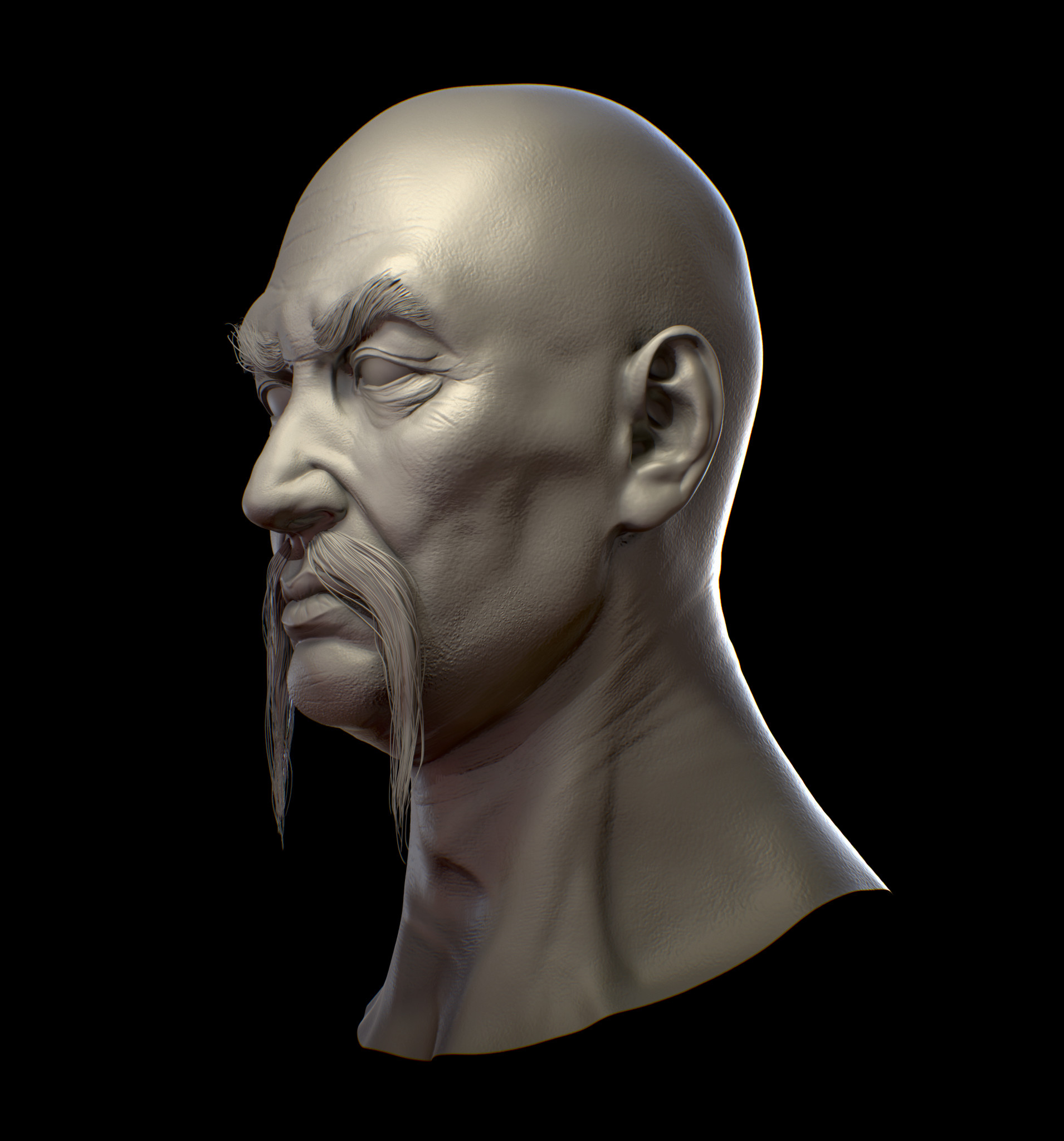 ArtStation - Portrait of an asian man