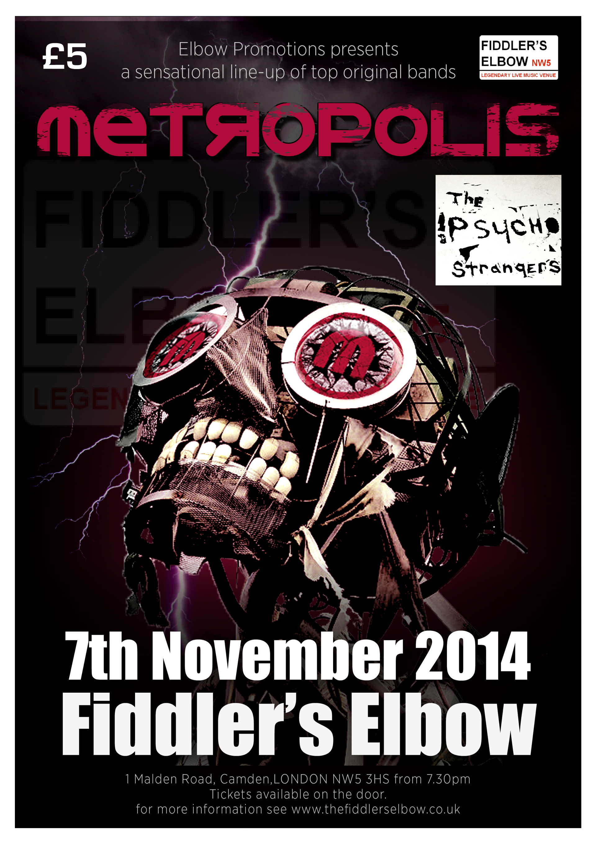 Chris Longman - METROPOLIS band media