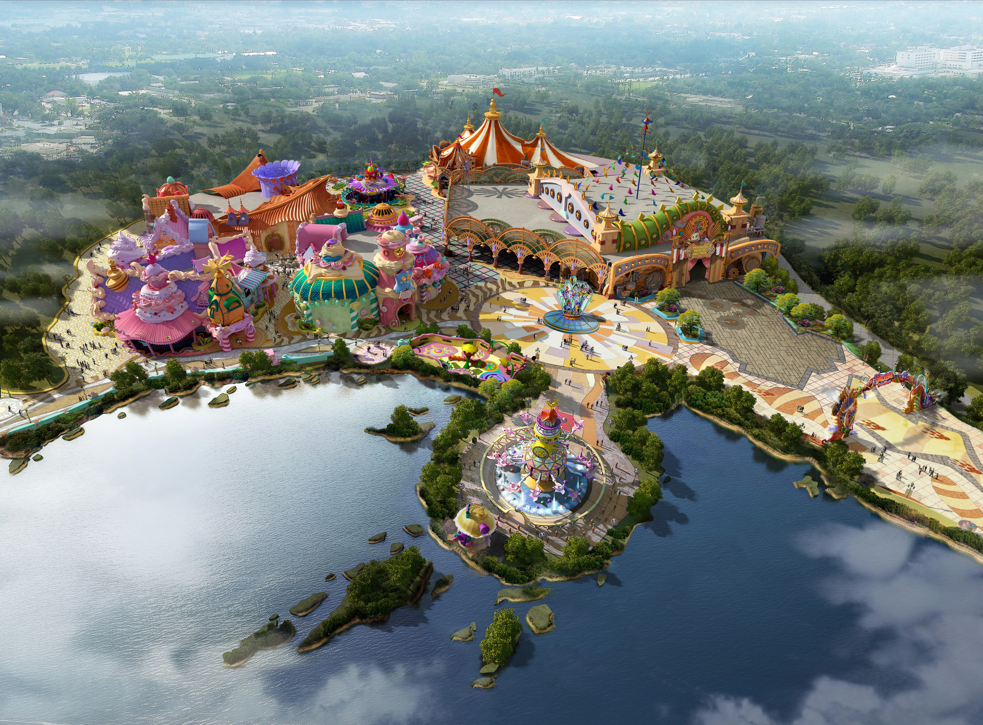 ArtStation - theme park