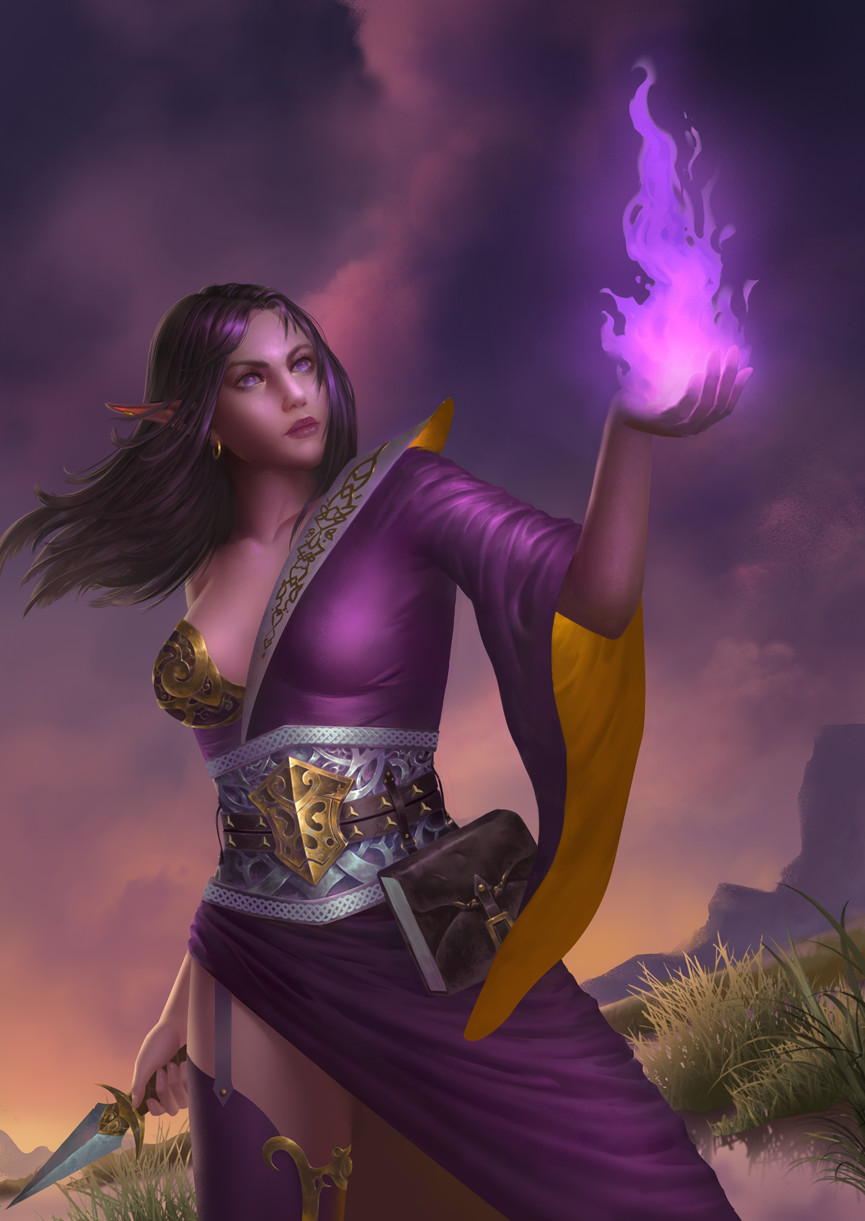 Minyae Beaurin by Luminita Pham : r/ImaginaryWitches