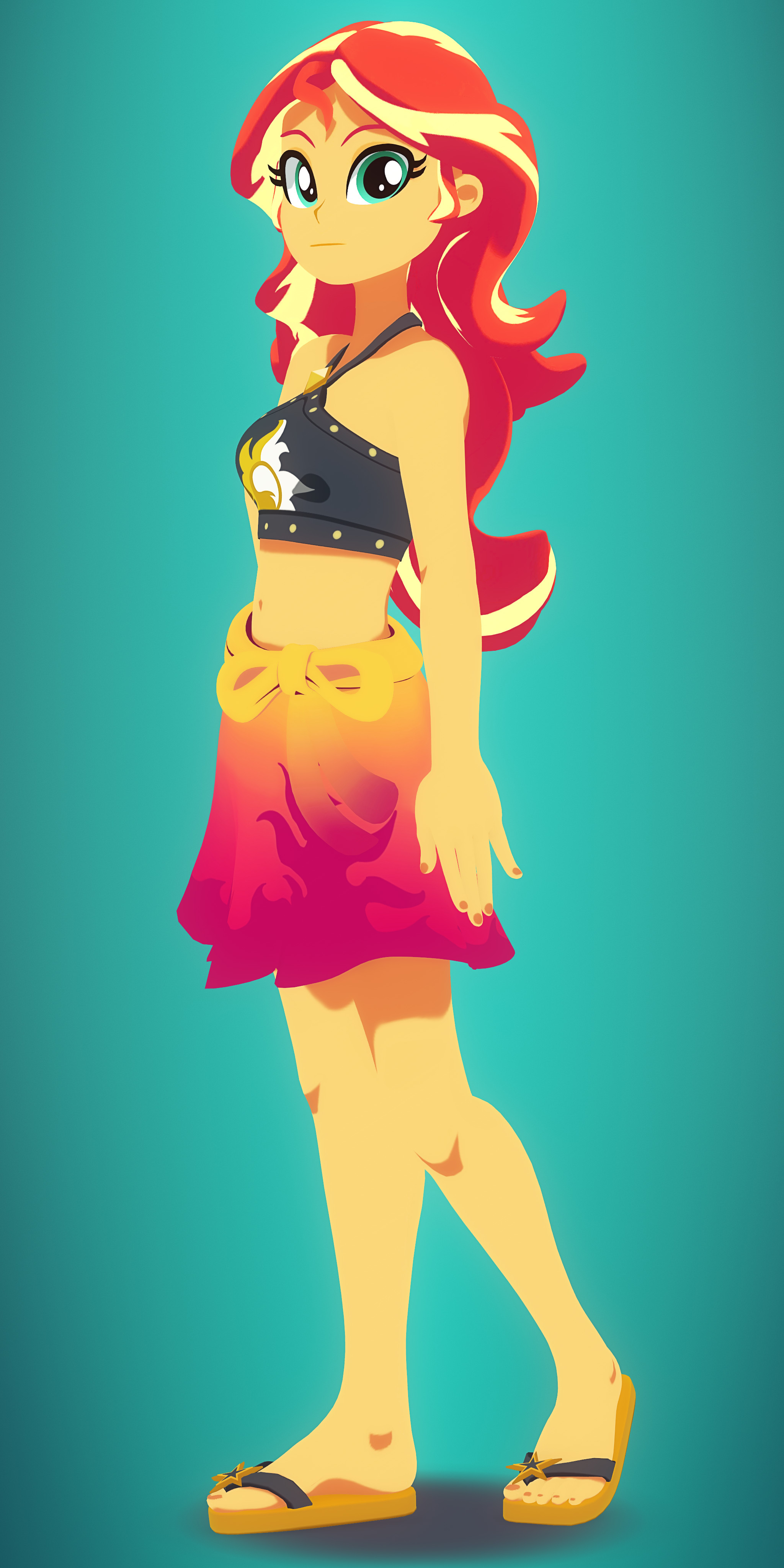 John Curran Art Portfolio - Sunset Shimmer
