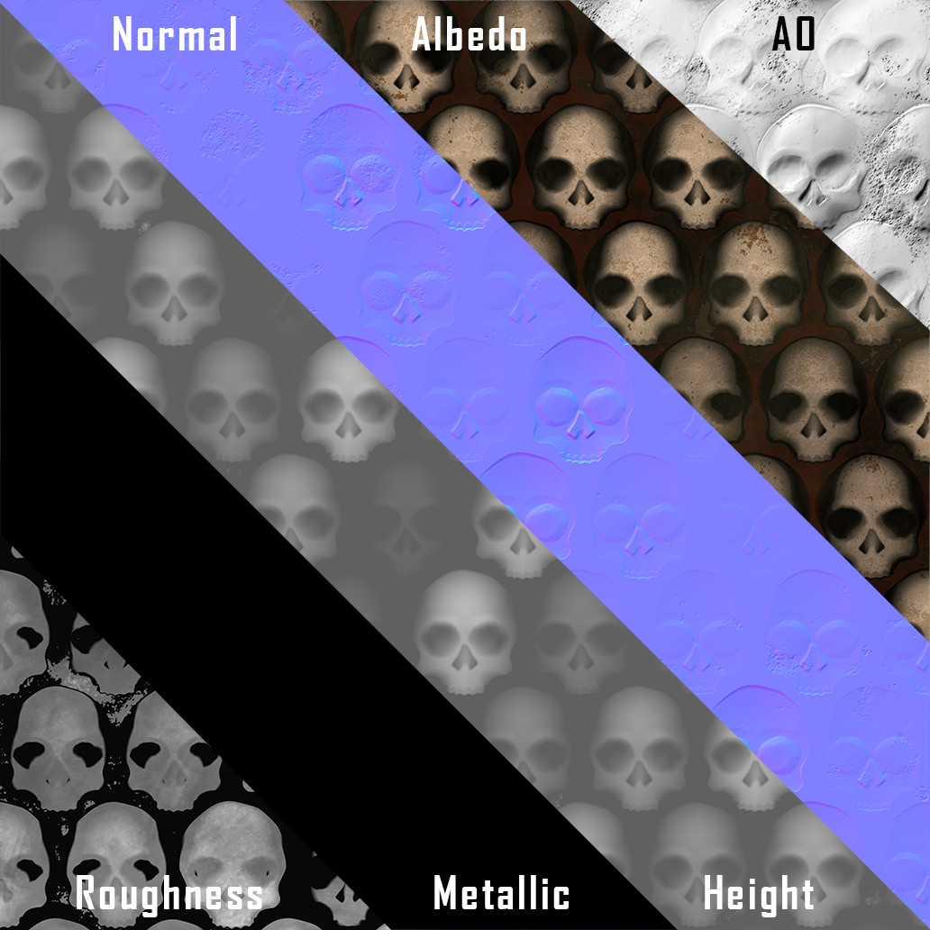 Jacob McKee-Wright - Flooded Catacomb Skull Floor