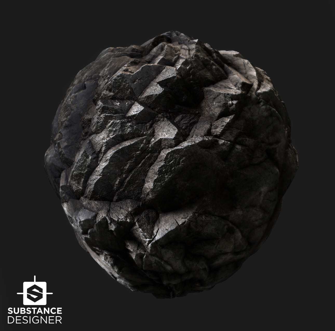ArtStation - Procedural Sharp rock material
