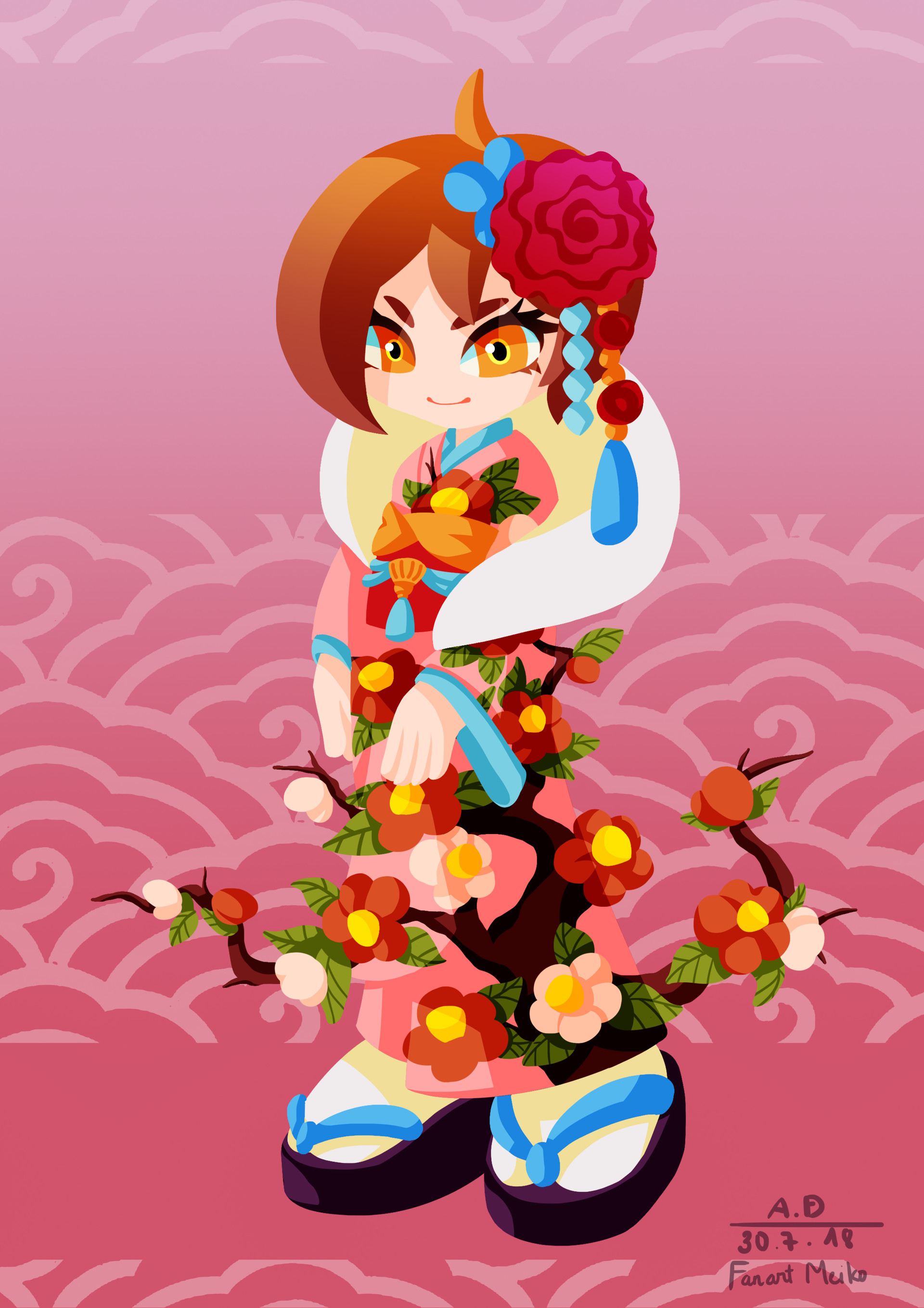 ArtStation - Fanart Meiko