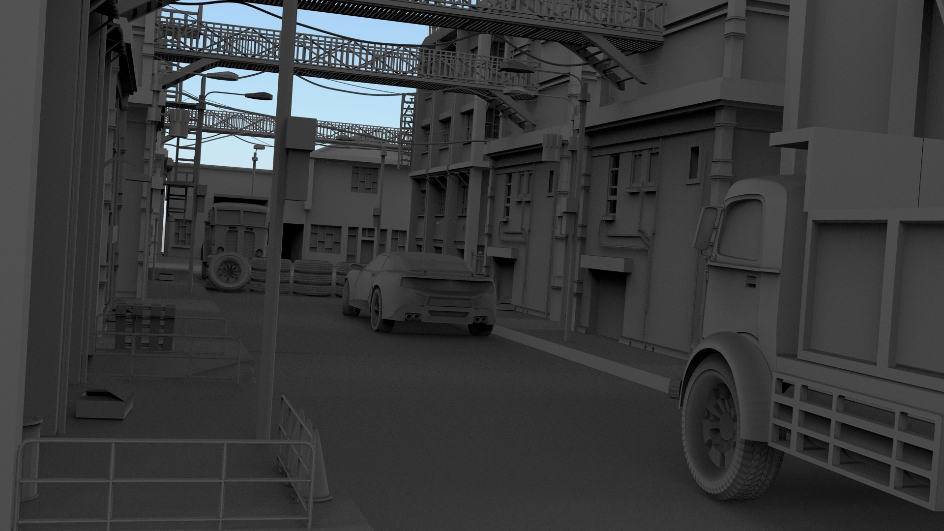 ArtStation - street modeling