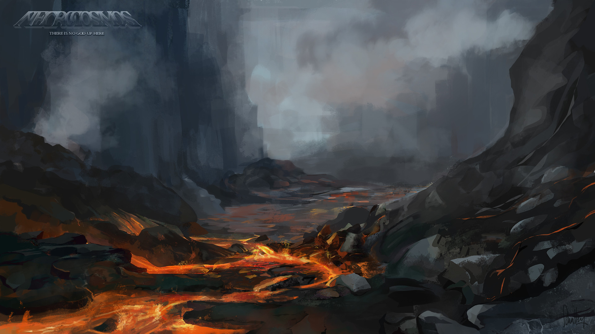 ArtStation - Lava planet