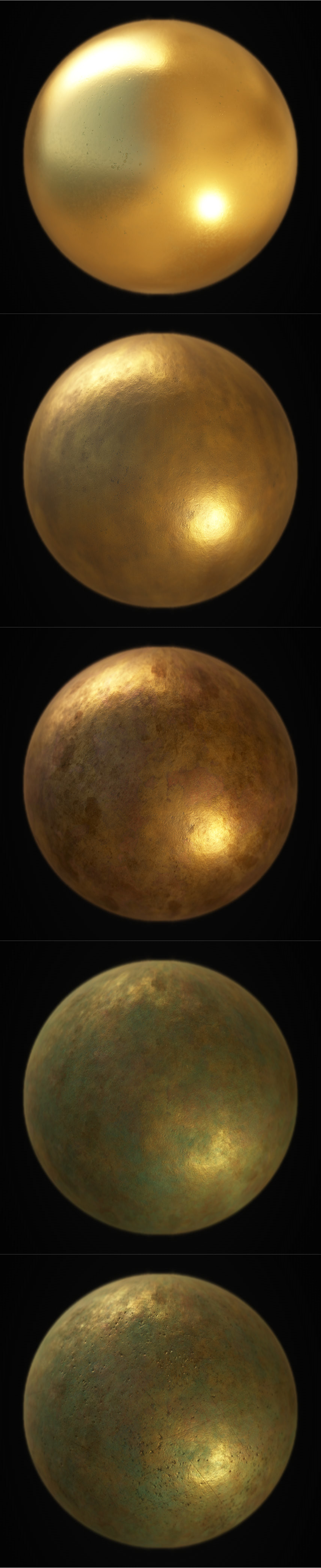 ArtStation - Substance - Brass Study