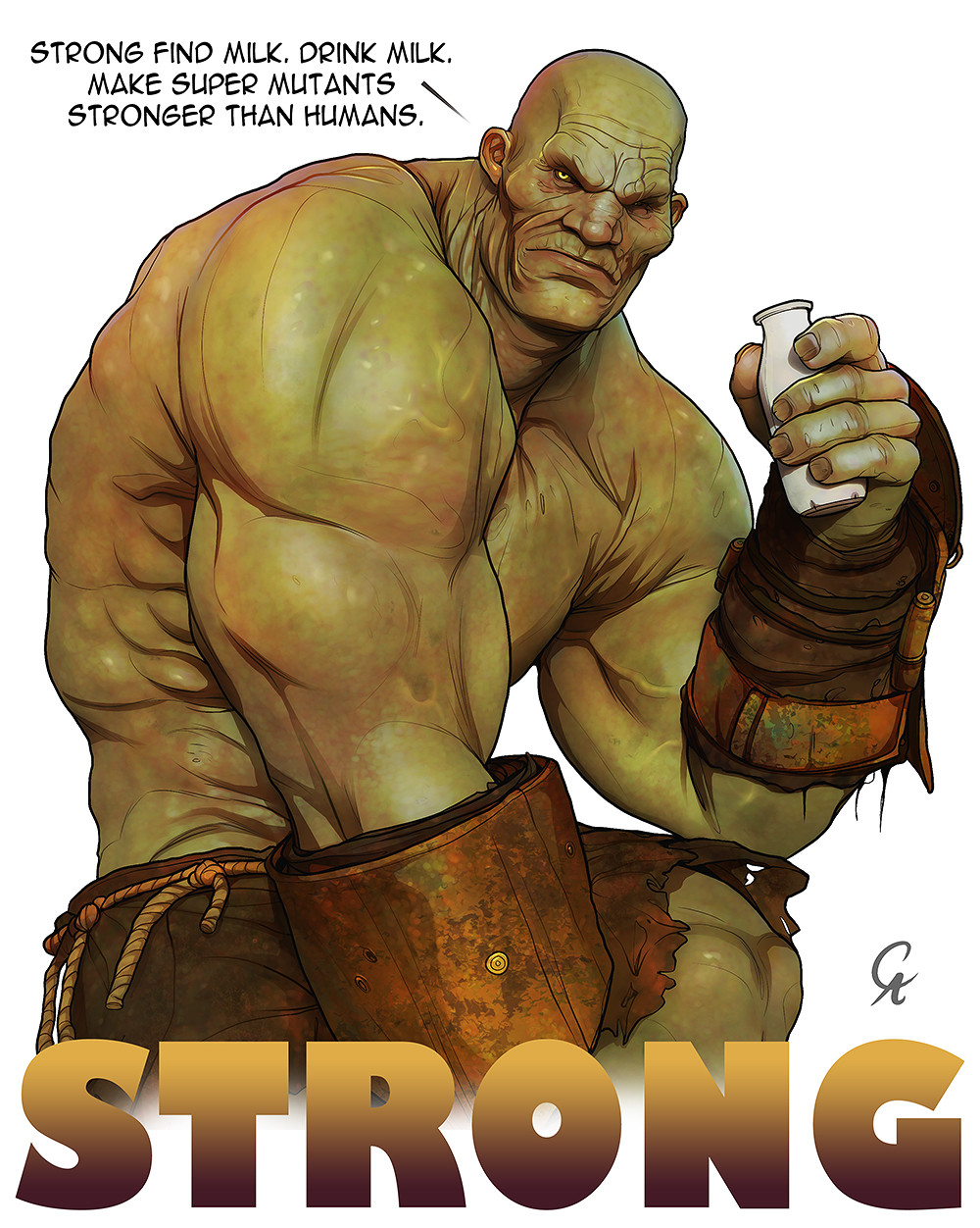 Cameron August - Fallout Character Portrait Series