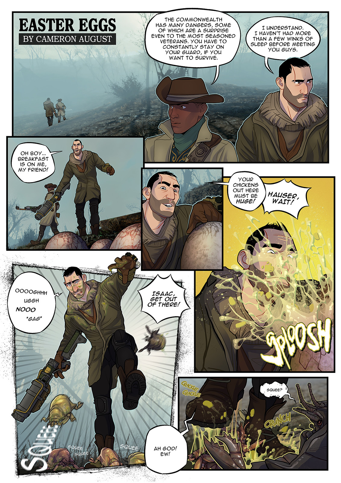 Cameron August - Fallout Comics