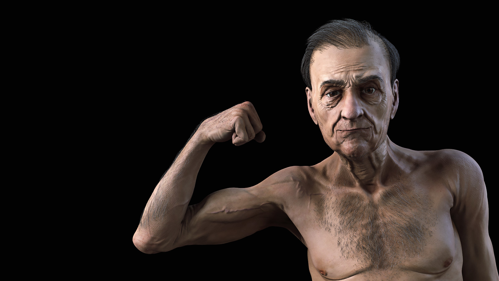 Daniel Musiał - OldBodybuilder - biceps