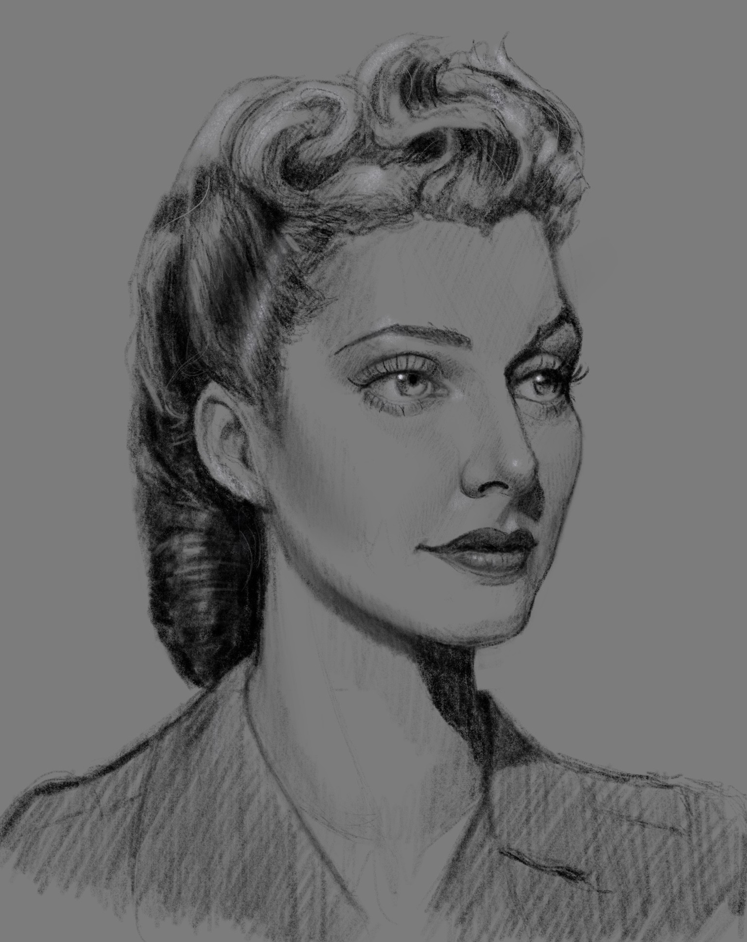 ArtStation - 1940's Study