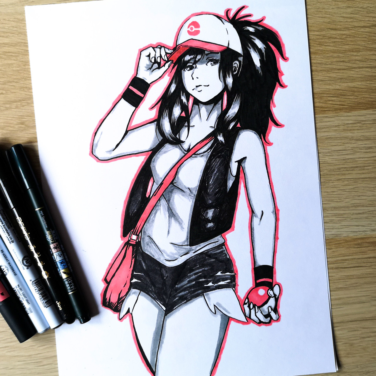 ArtStation - Pokemon Trainer - Hilda