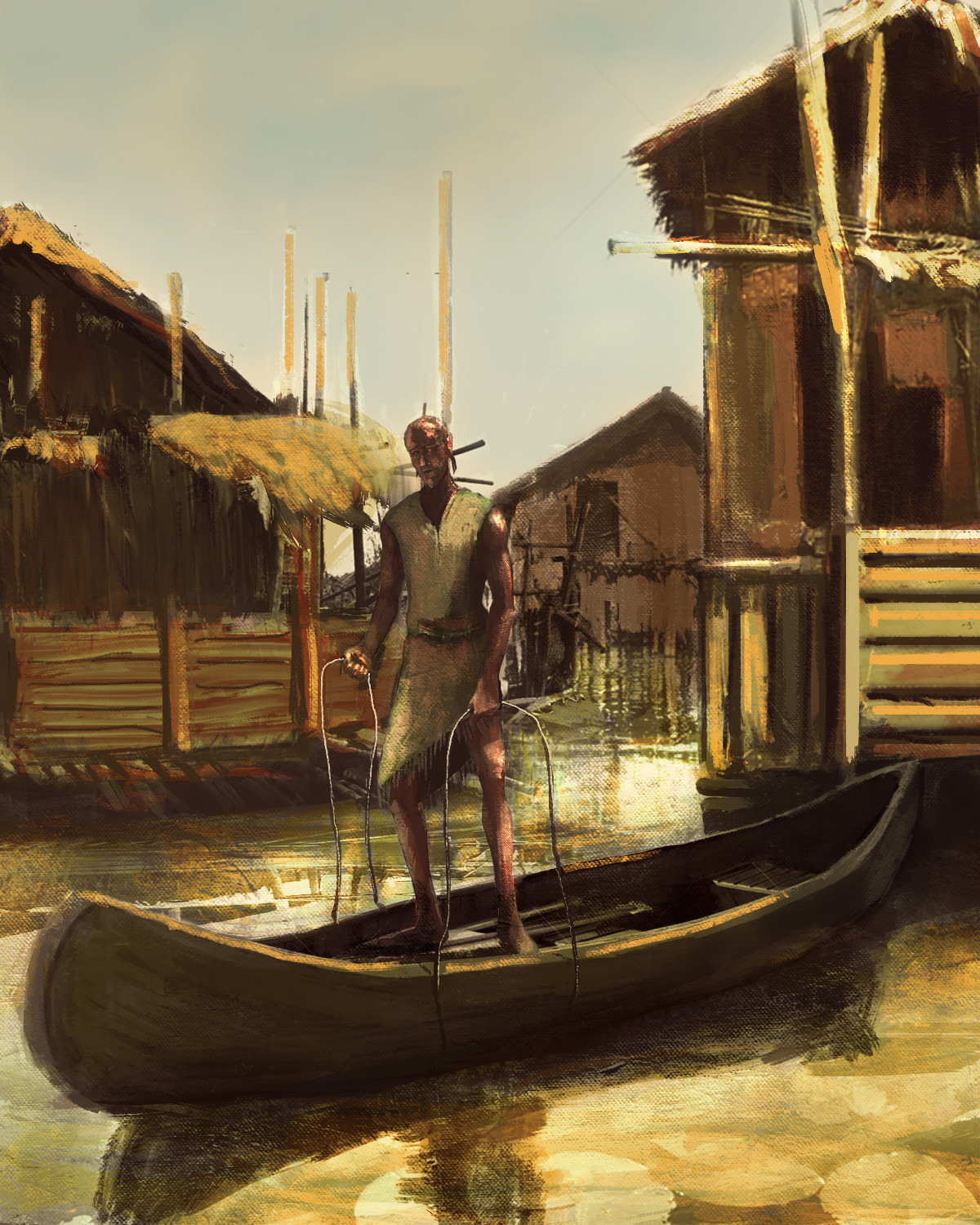 ArtStation - life in the slums