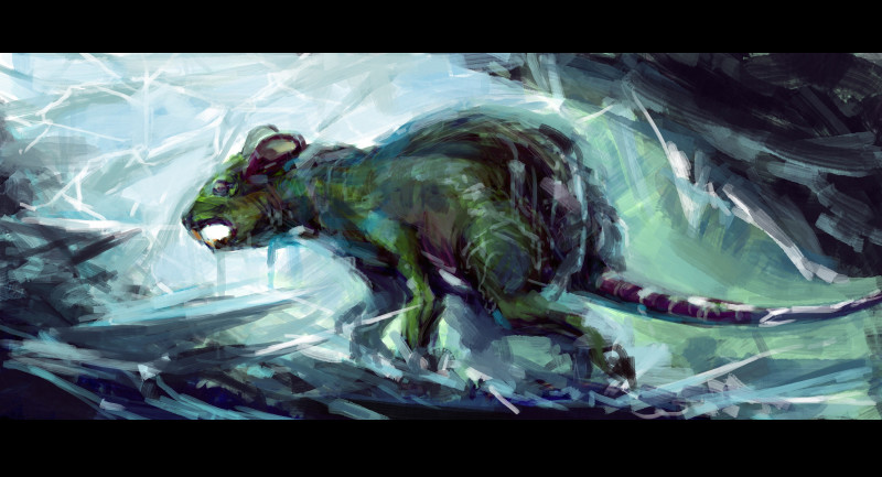 ArtStation - cave rat